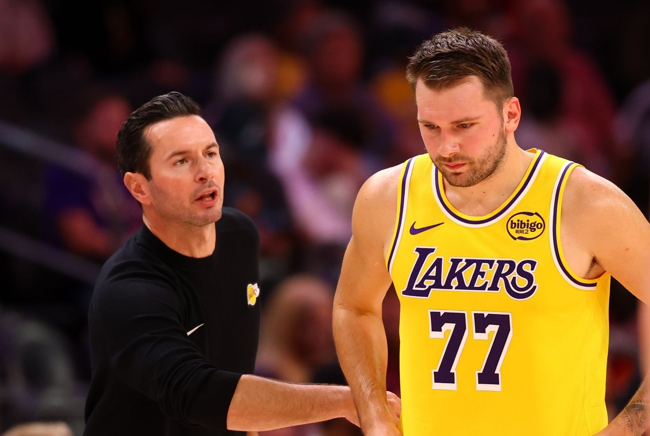 ‘I Had To Carry Him’ – Luka Dončić Trolls Lakers HC JJ Redick