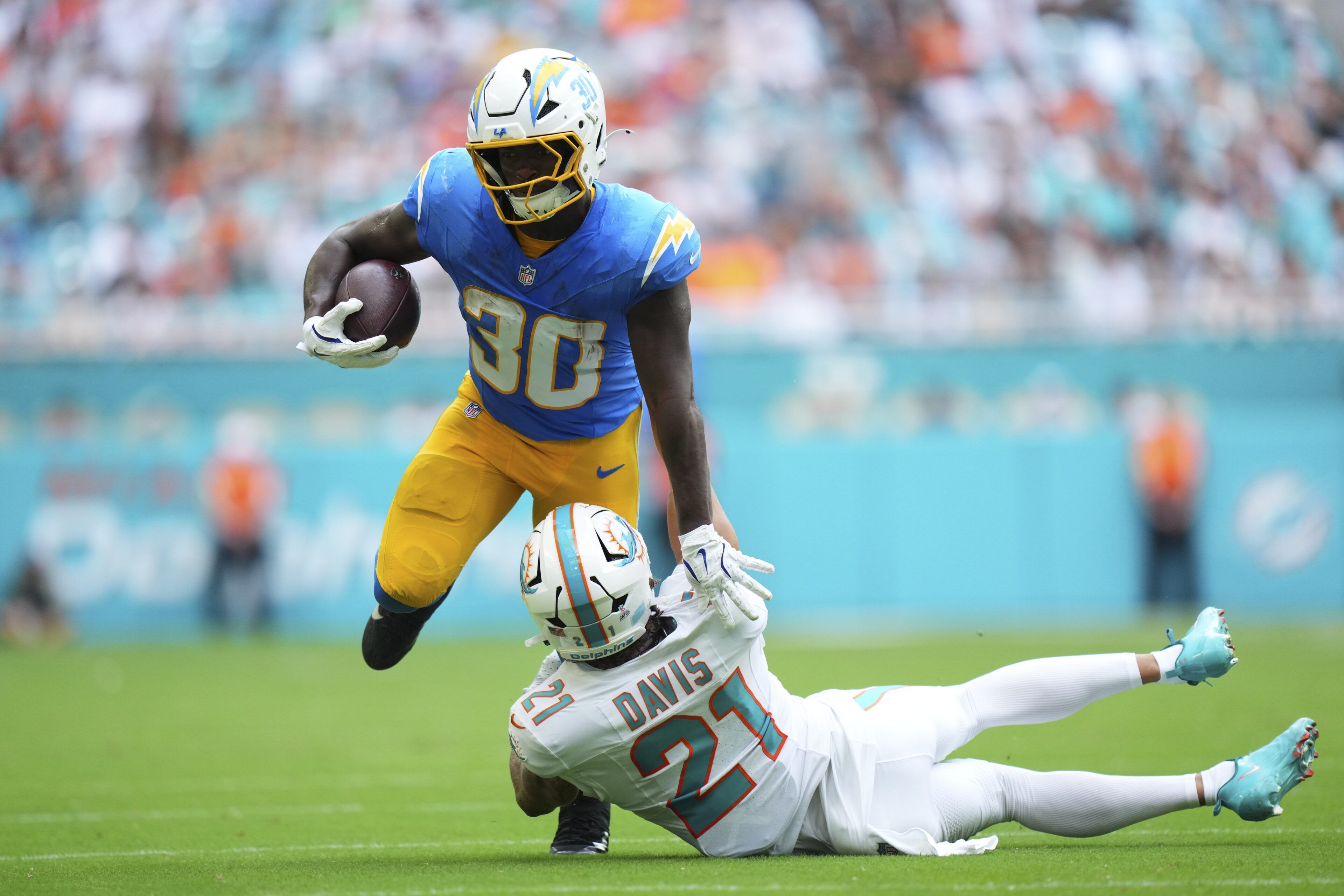 Should You Start Los Angeles Chargers RBs Hassan Haskins or Kimani ...