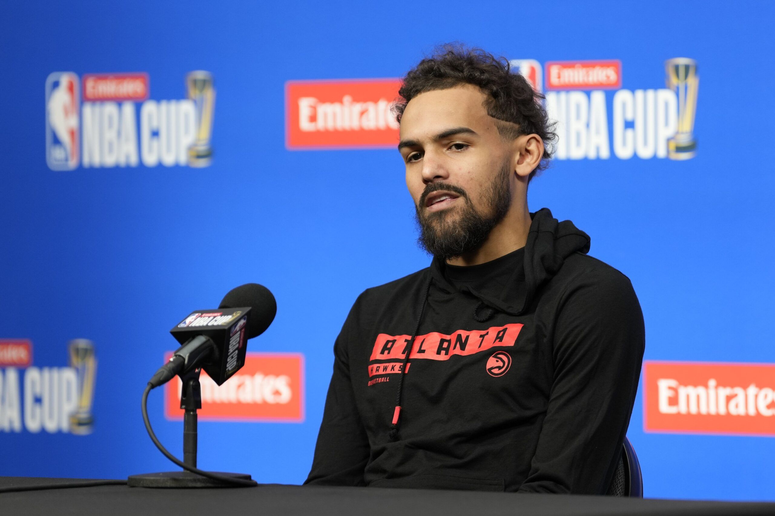 NBA Star Trae Young Reacts To Atlanta Hawks $100 Million Decision