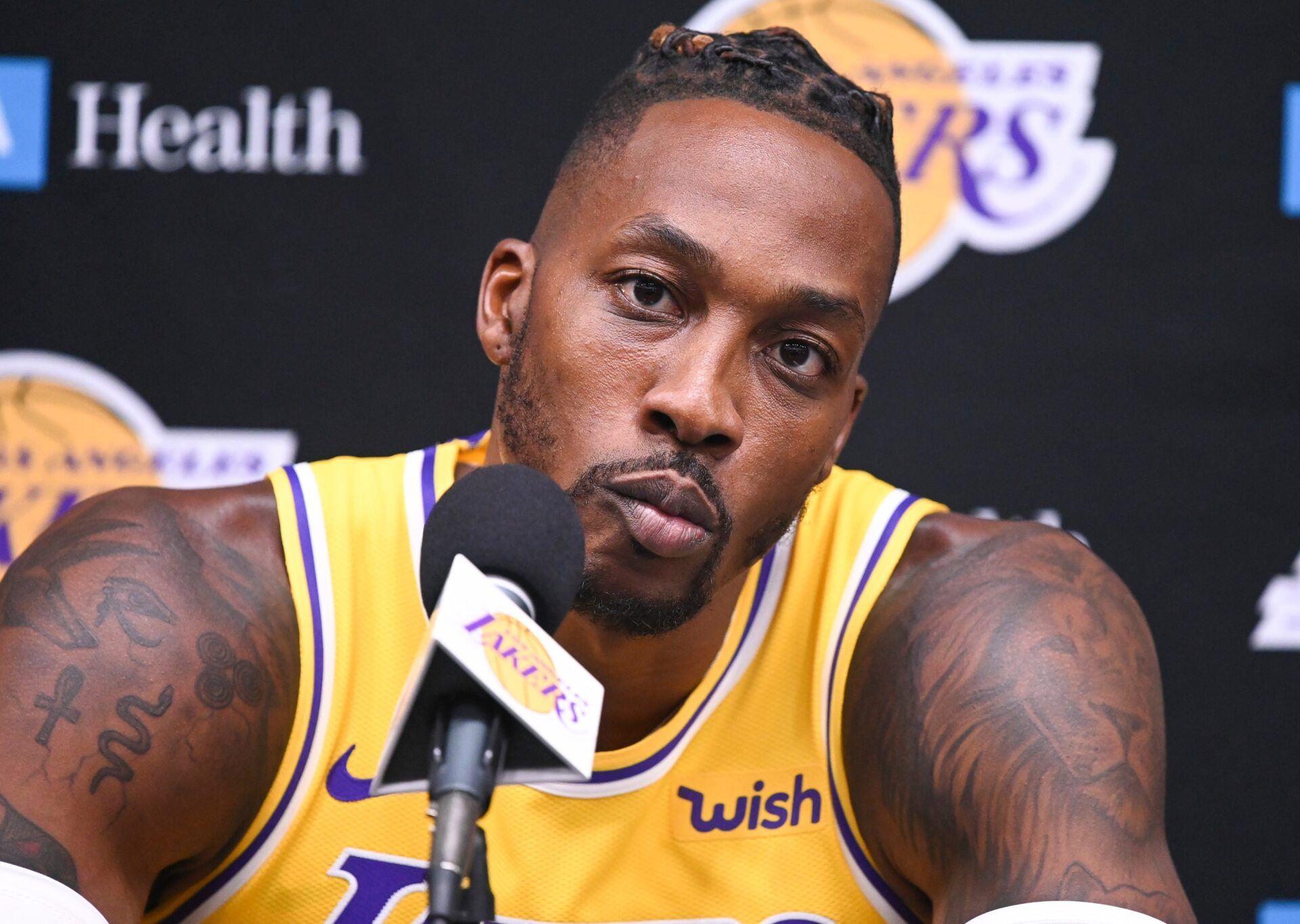 NBA Legend Dwight Howard Makes 4-Word Post Before Warriors-Lakers Game