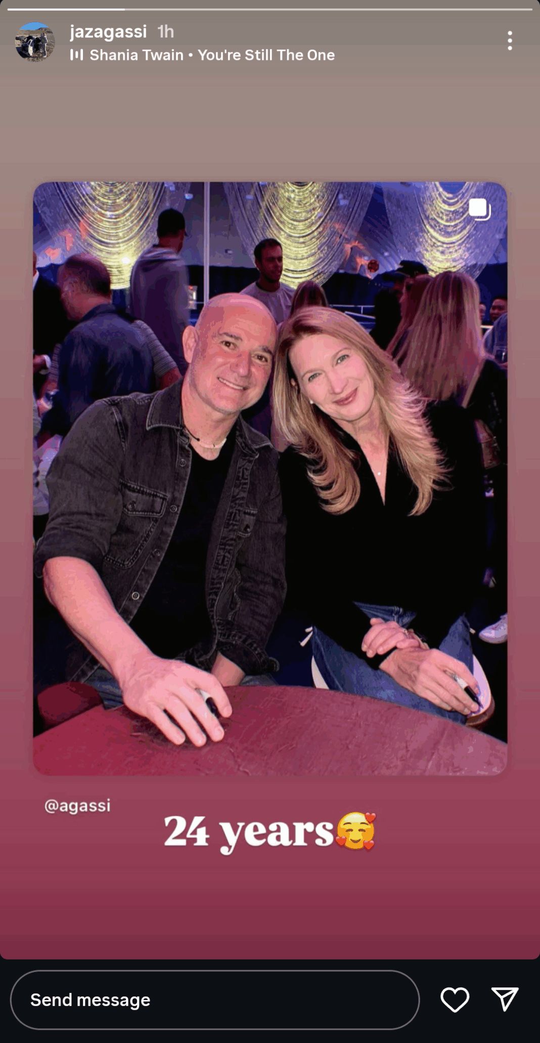 As Andre Agassi Gushes Over ‘Wonderful’ Wife Steffi Graf, Their ...
