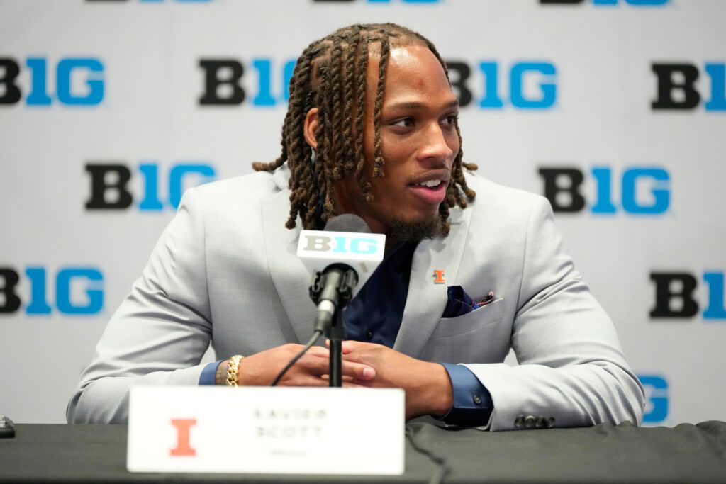 Xavier Scott NFL Draft Profile: Week 9 Scouting Report for the Illinois ...