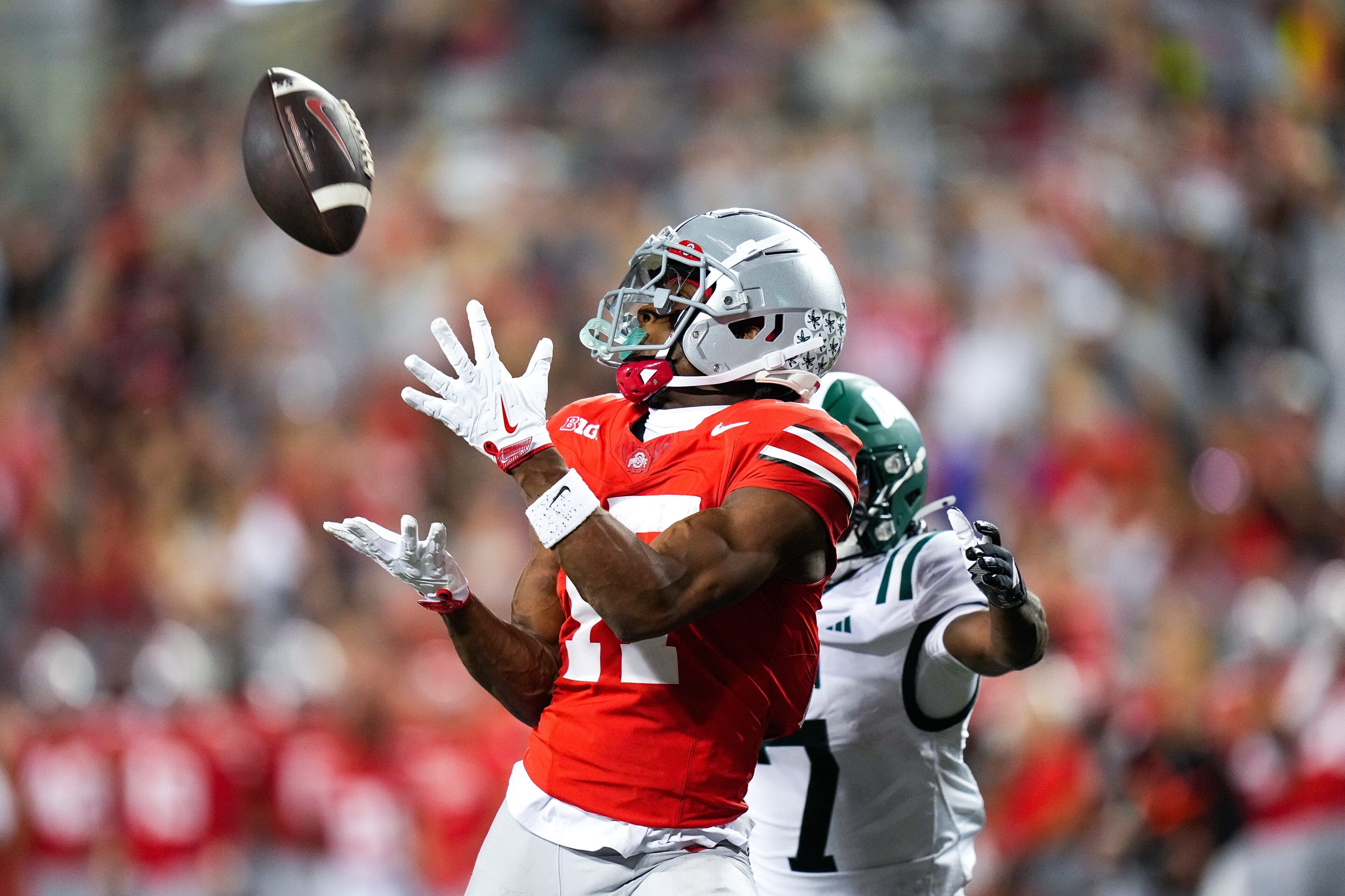 Carnell Tate NFL Draft Profile: Conference Championship Scouting Report ...