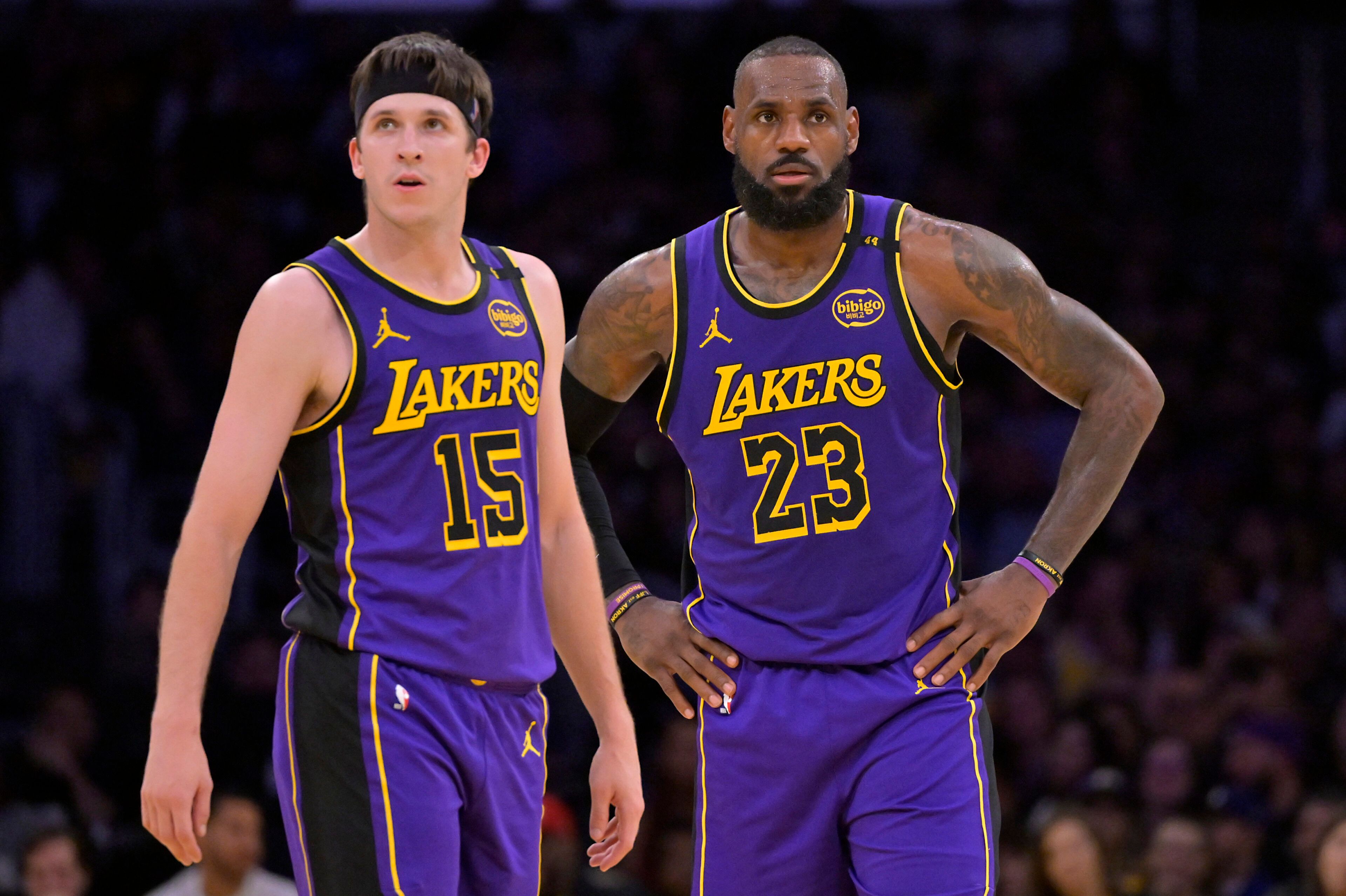 LeBron James Drops 8-Word Reaction As Austin Reaves Ties 2 Lakers ...