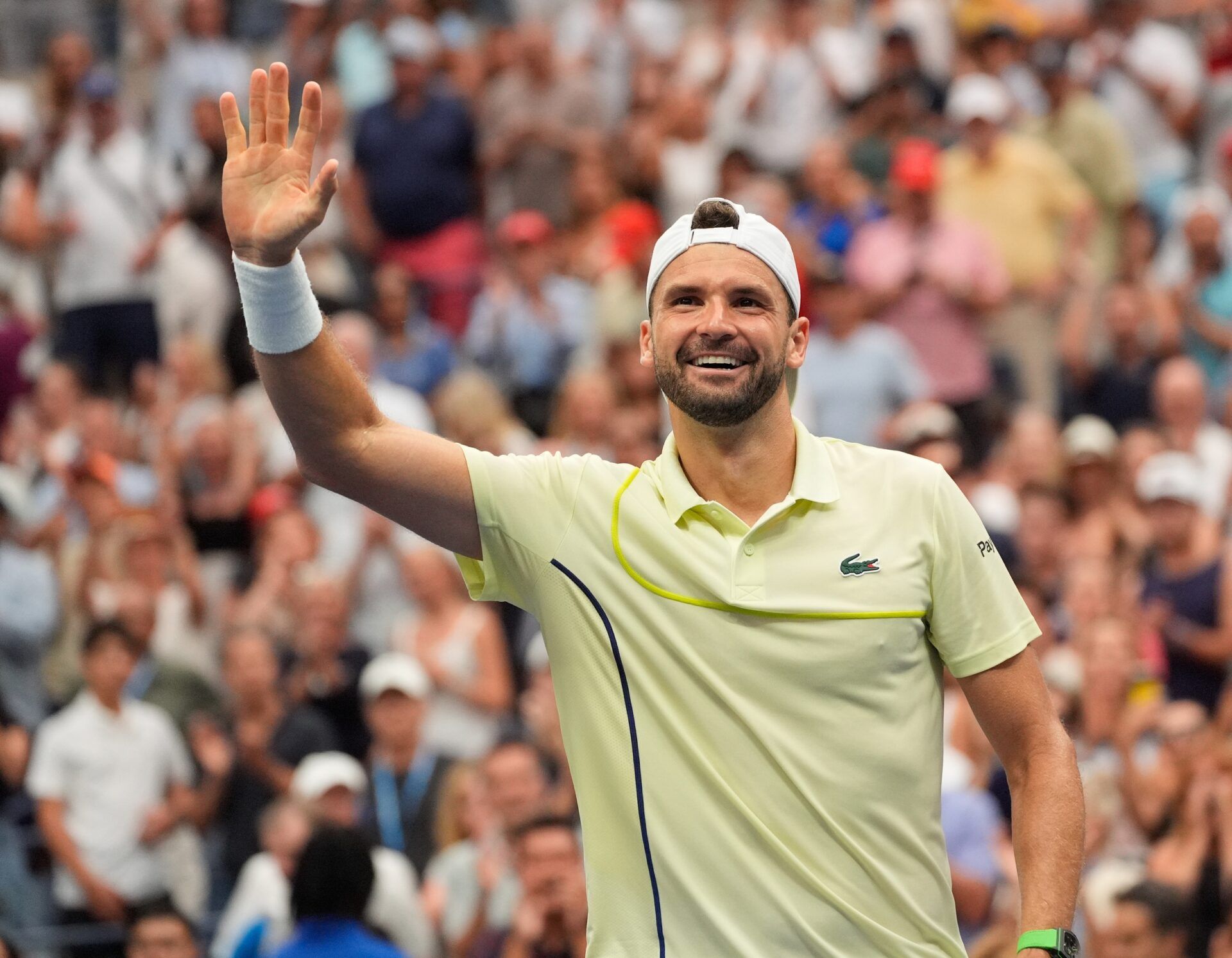 As Grigor Dimitrov Hands Opponent a Breadstick in 1st Match Upon Paris ...