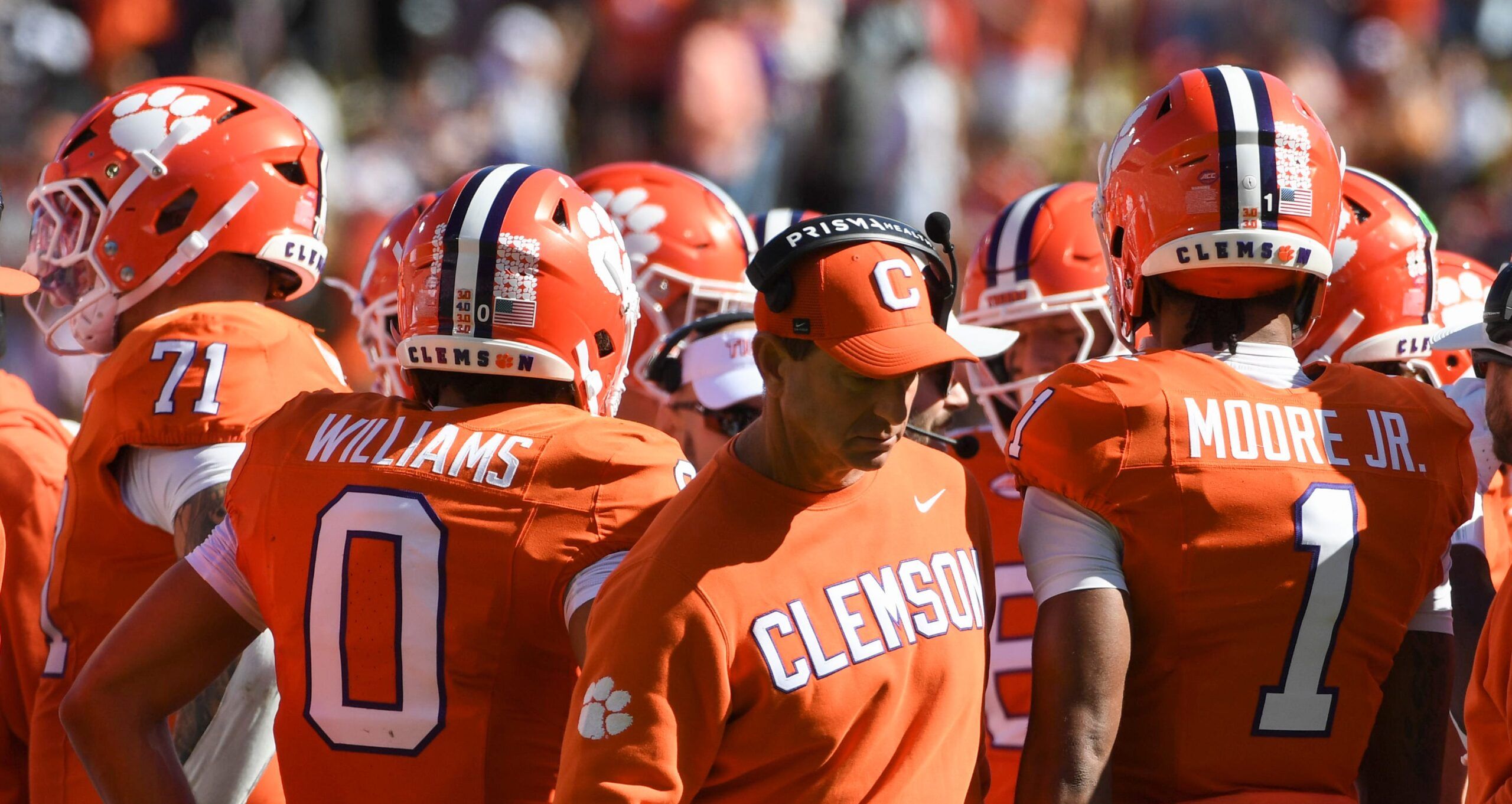 Dabo Swinney And Fans Completely Lose It as ACC Referee's Call Robs ...