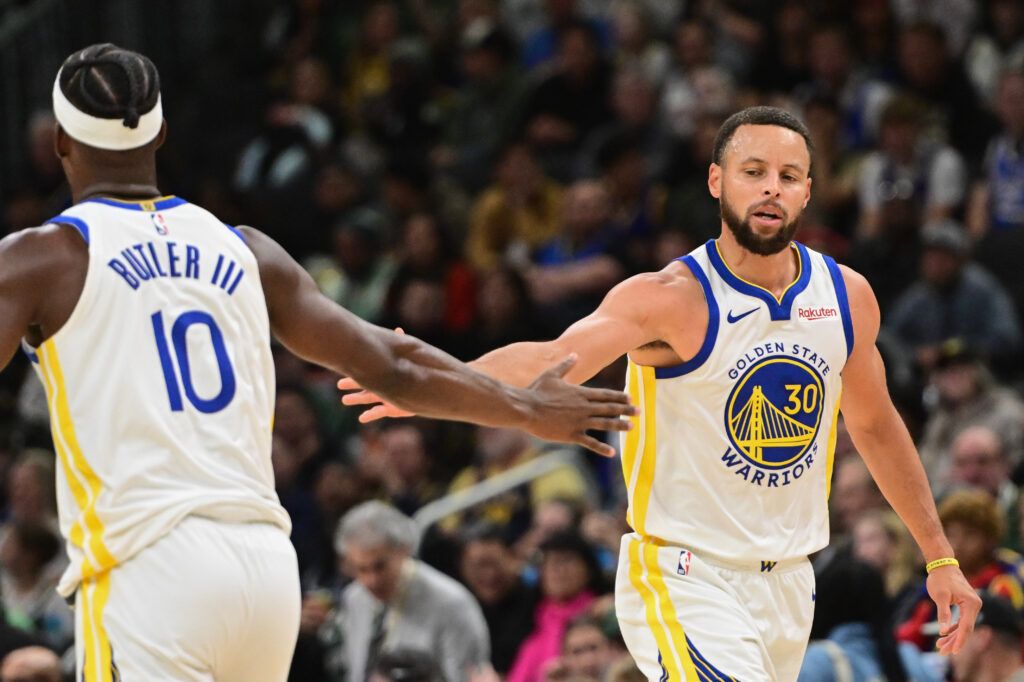 Stephen Curry Can’t Stop Laughing at Warriors Teammate Jimmy Butler III ...