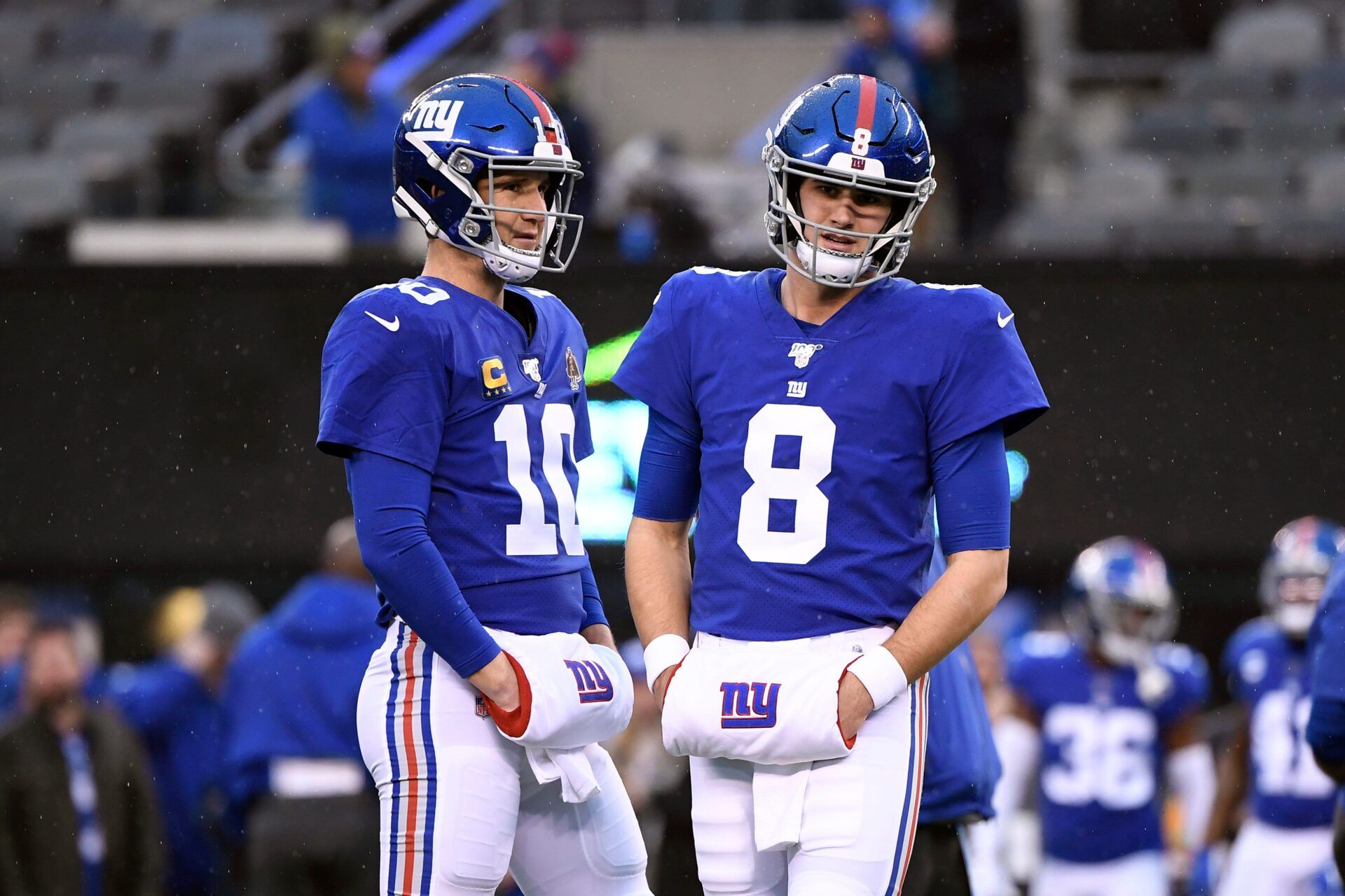 Giants Legend Eli Manning Sends 7-Word Message Praising Daniel Jones ...