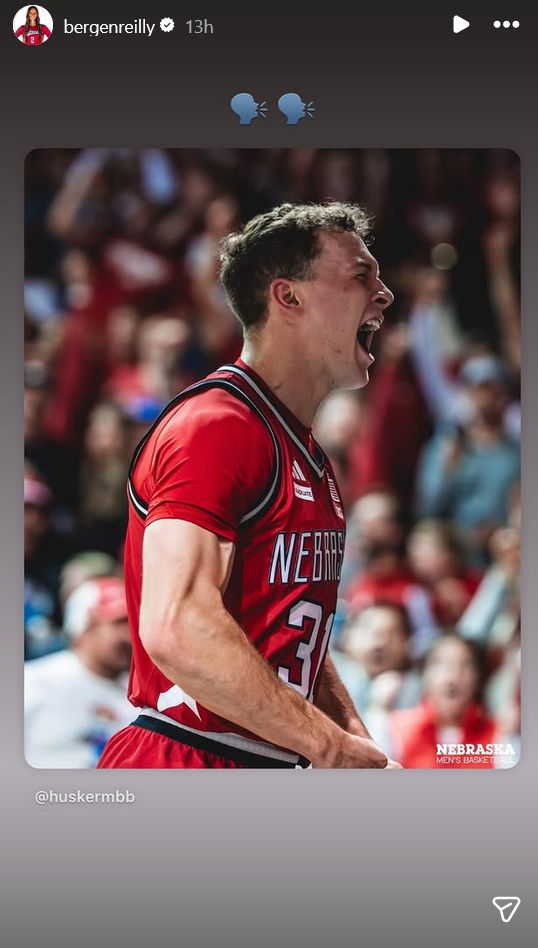 Nebraska Volleyball's Bergen Reilly Left Speechless as Boyfriend Cale ...