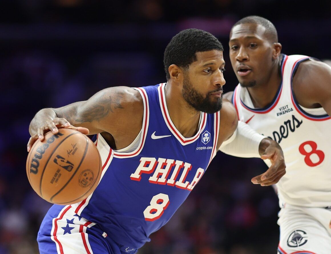 NBA World Reacts To Paul George's Performance In Clippers-76ers Game