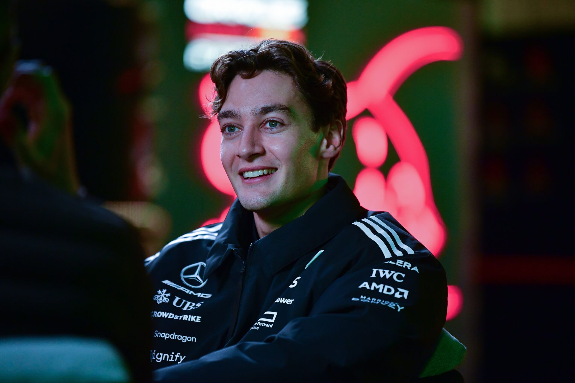 Mercedes Star George Russell Gets Surprised With Wall of His Greatest ...