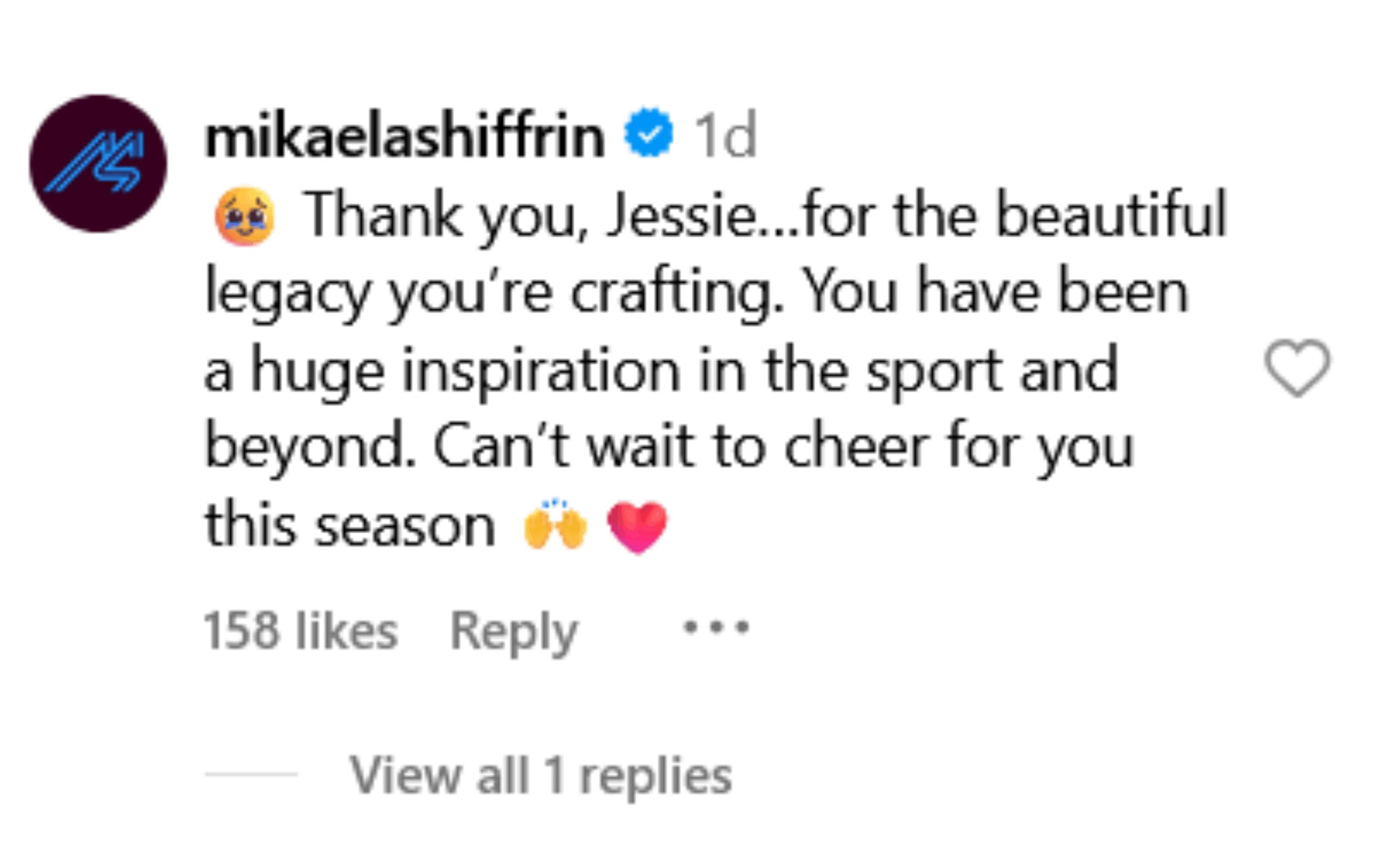 Mikaela Shiffrin Shares Emotional Tribute As 34Yo Cross-Country Star ...