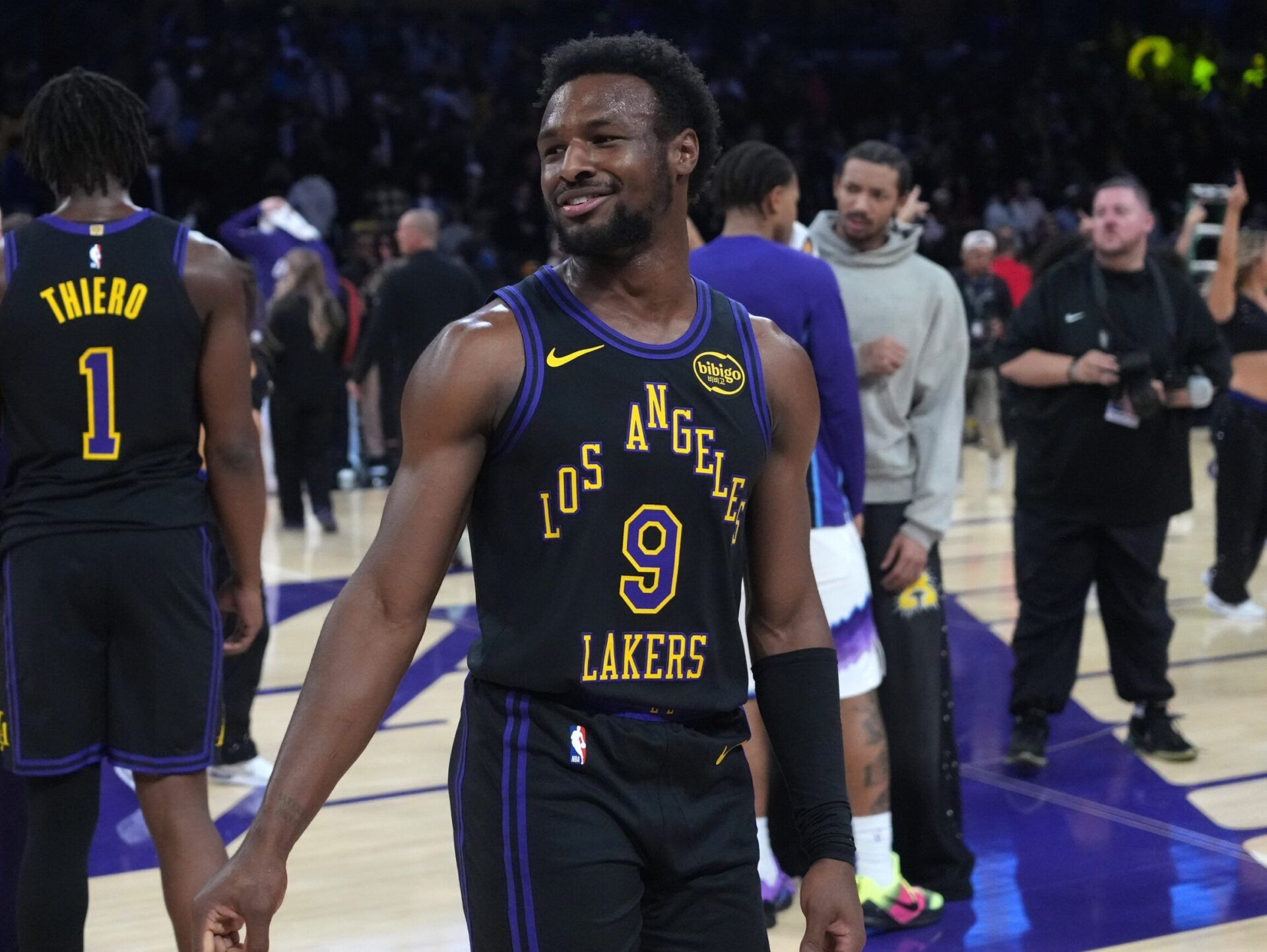 NBA Fans React To Bronny James' Performance In Warriors-Lakers G League ...