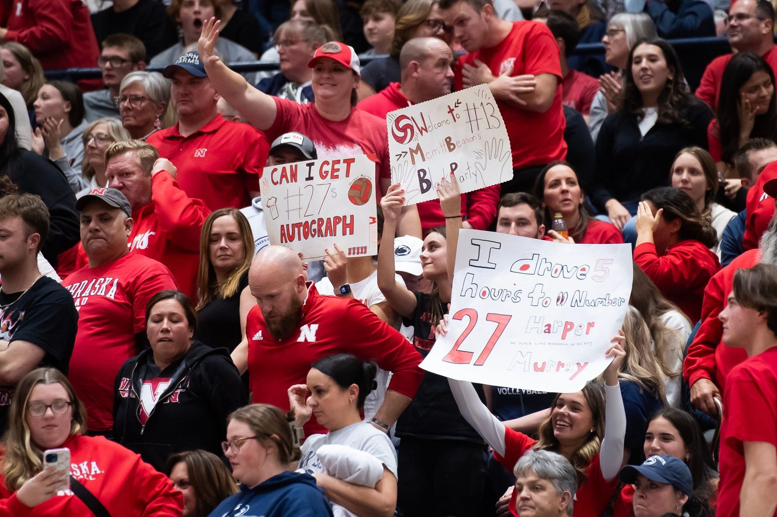 Virginia Adriano Hails ‘Insane’ Support From Nebraska Volleyball Fans ...
