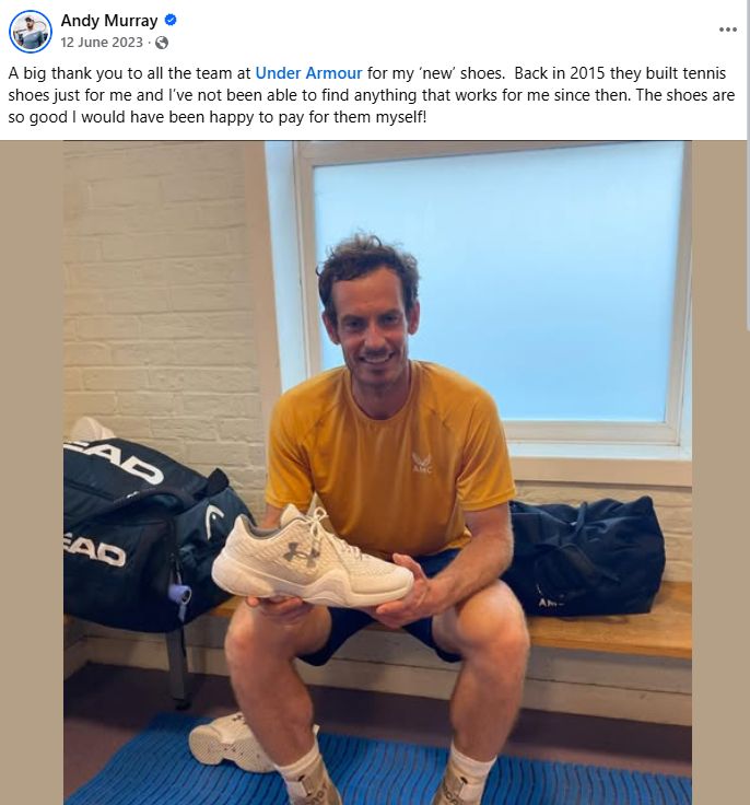 Why Did Andy Murray Once Snub Under Armour Shoes for Adidas? Brit’s ...