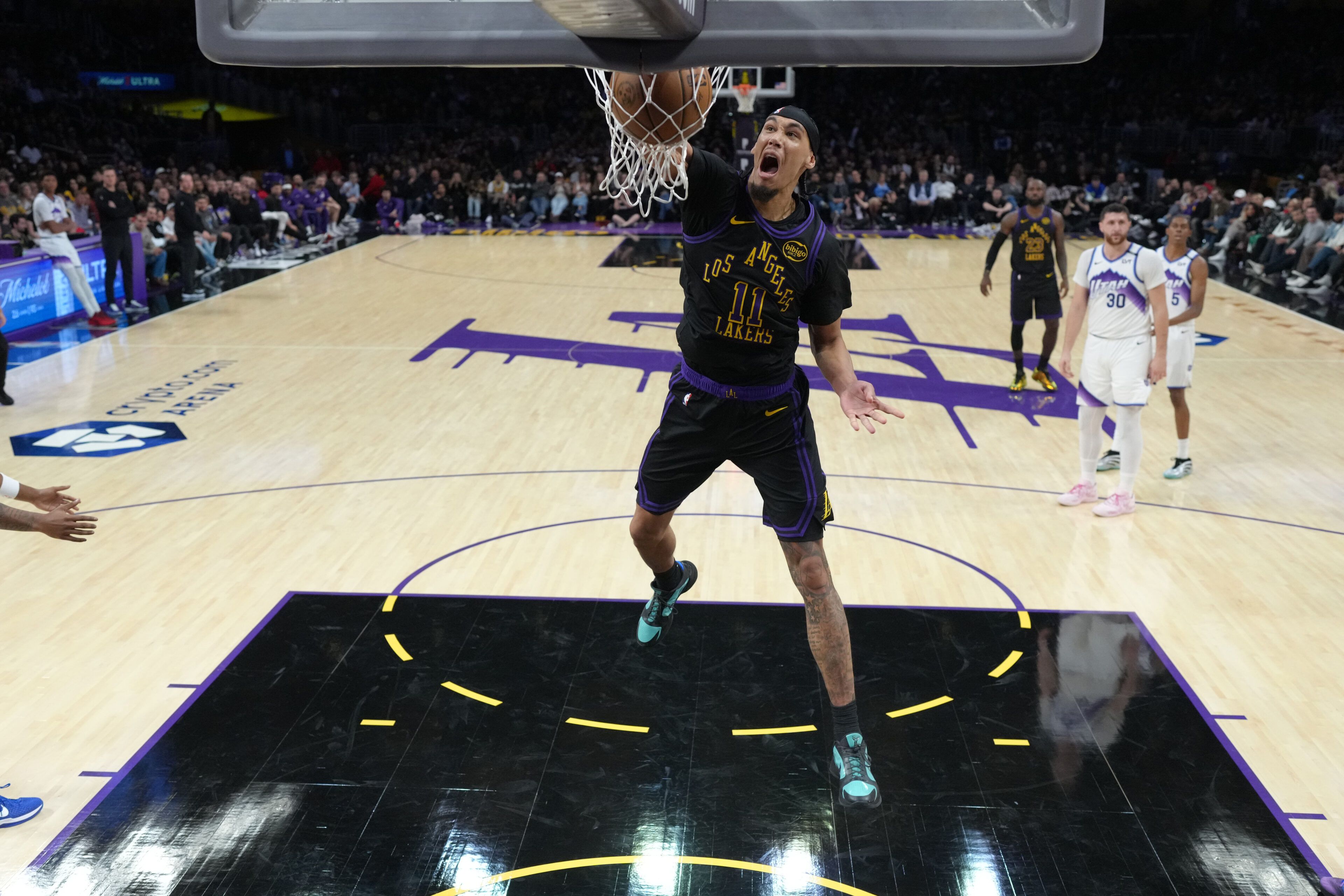Lakers Center Jaxson Hayes Takes a Dig at Rival Clippers Ahead of NBA ...