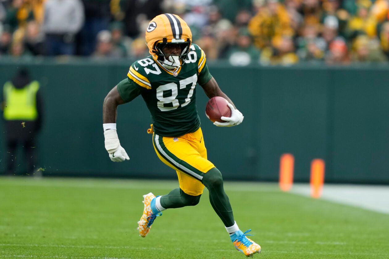 Why Is Romeo Doubs' Helmet Different? Packers WR's Concussion History ...