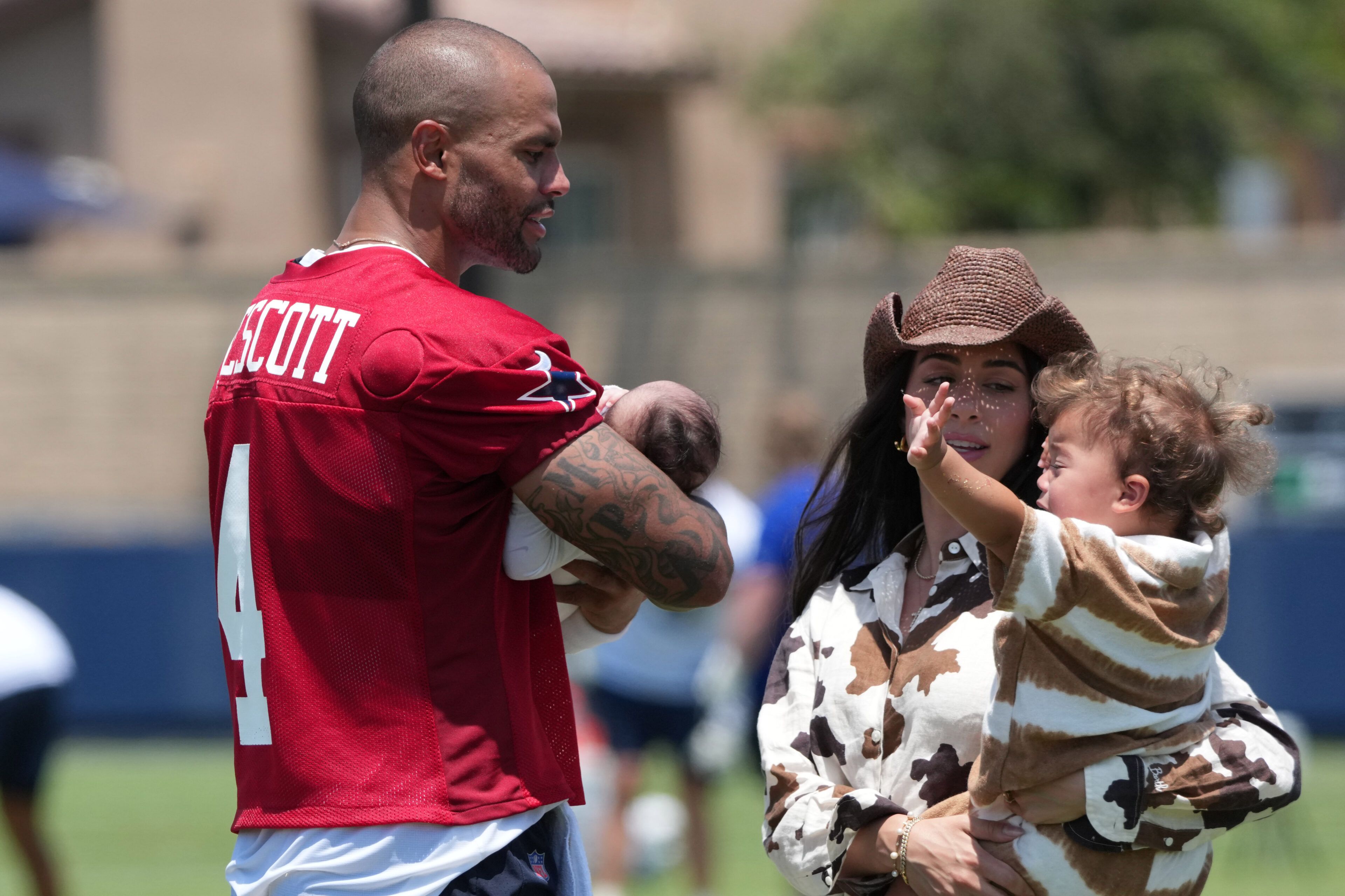 Dak Prescott’s Fiancée Sarah Jane Turns Heads in Cowboys Boots and ...