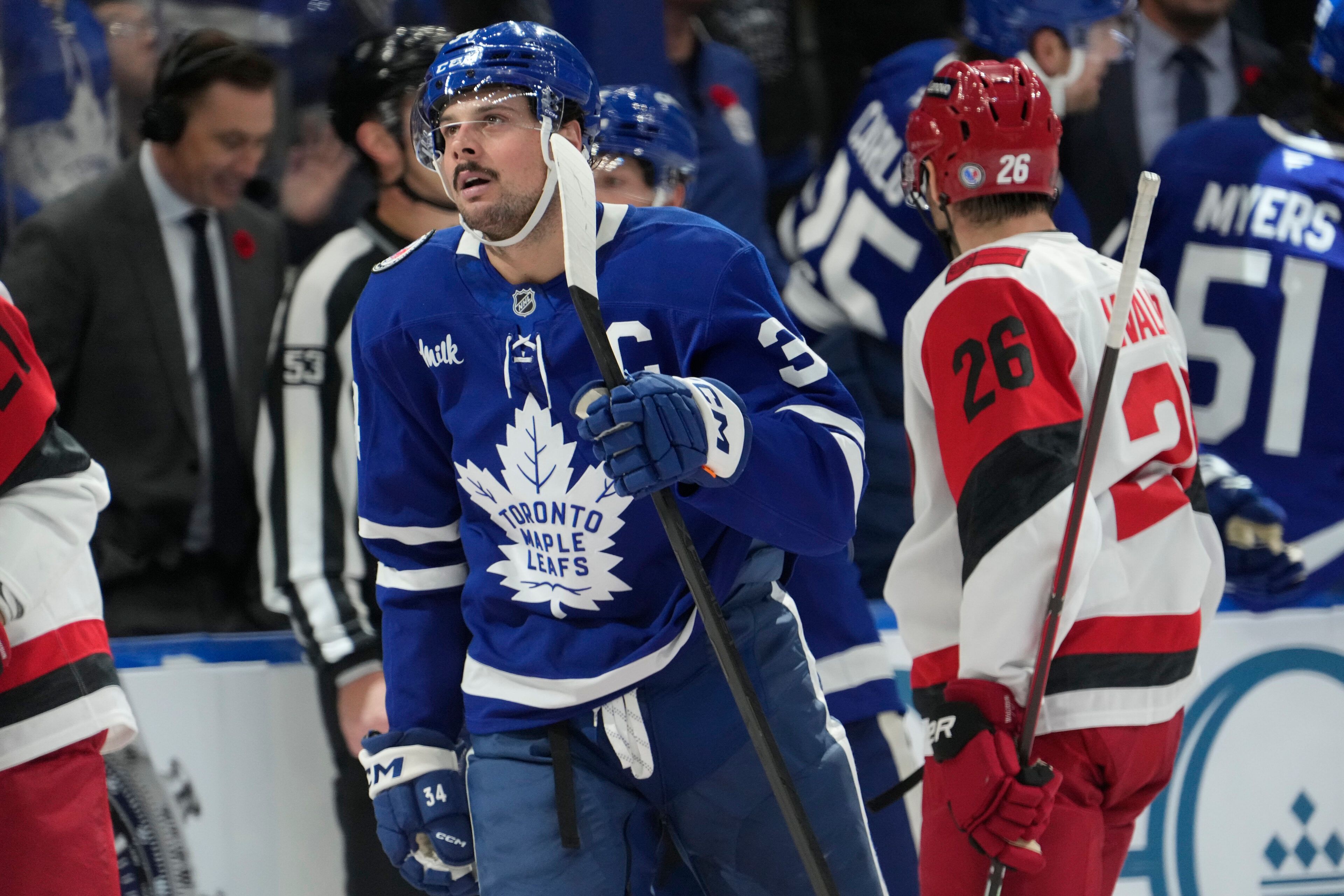 Maple Leafs Make It A Point To Side Eye Mitch Marner After Auston ...