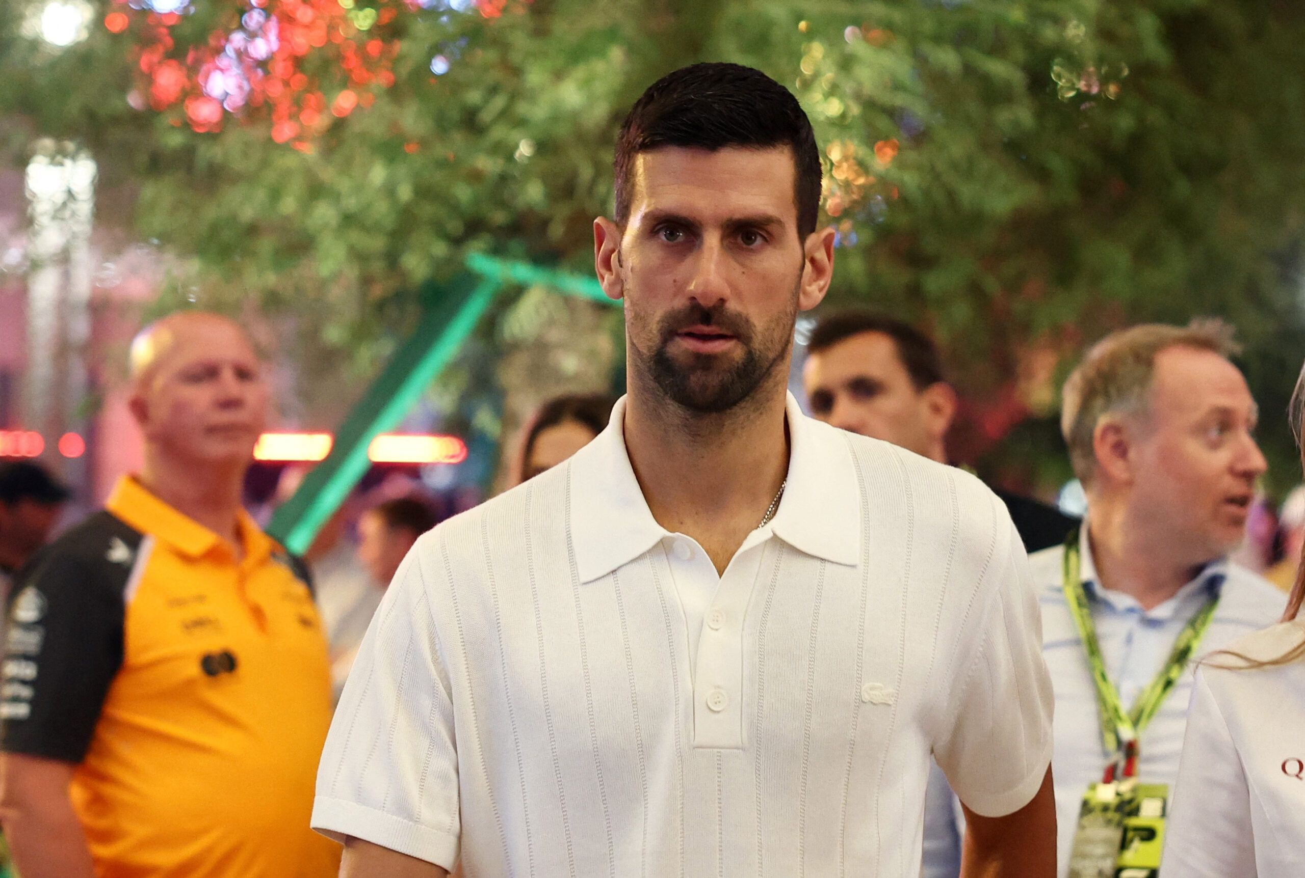 Novak Djokovic Reacts on Meeting Metallica Members During Qatar Grand ...