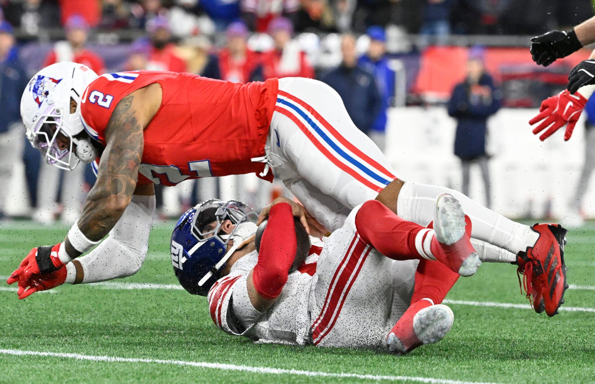 Shannon Sharpe, NFL Analysts Call Out Jaxson Dart for Taking Scary Hit ...