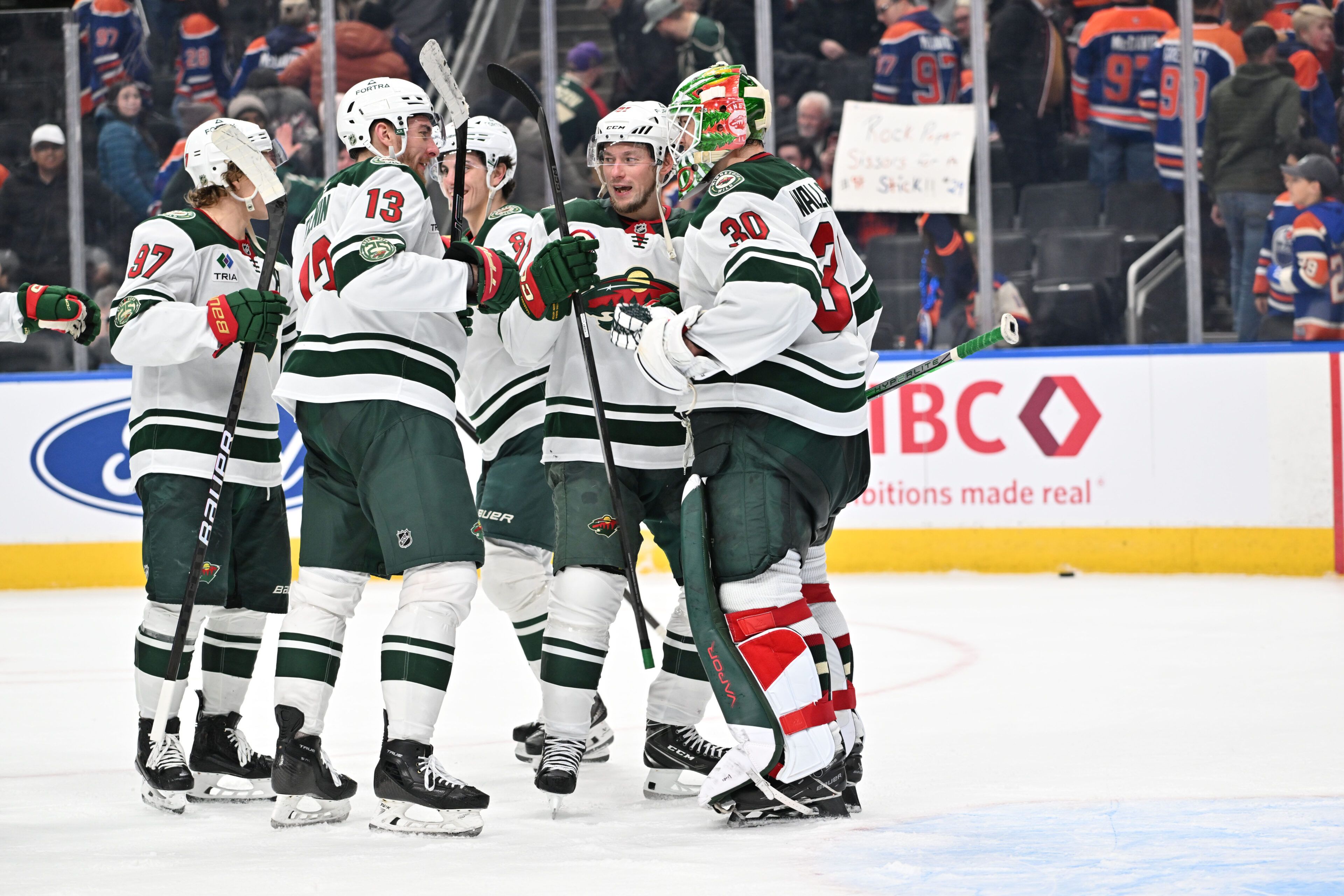 Connor McDavid’s Oilers Play Their Part in Minnesota Wild Goalie ...