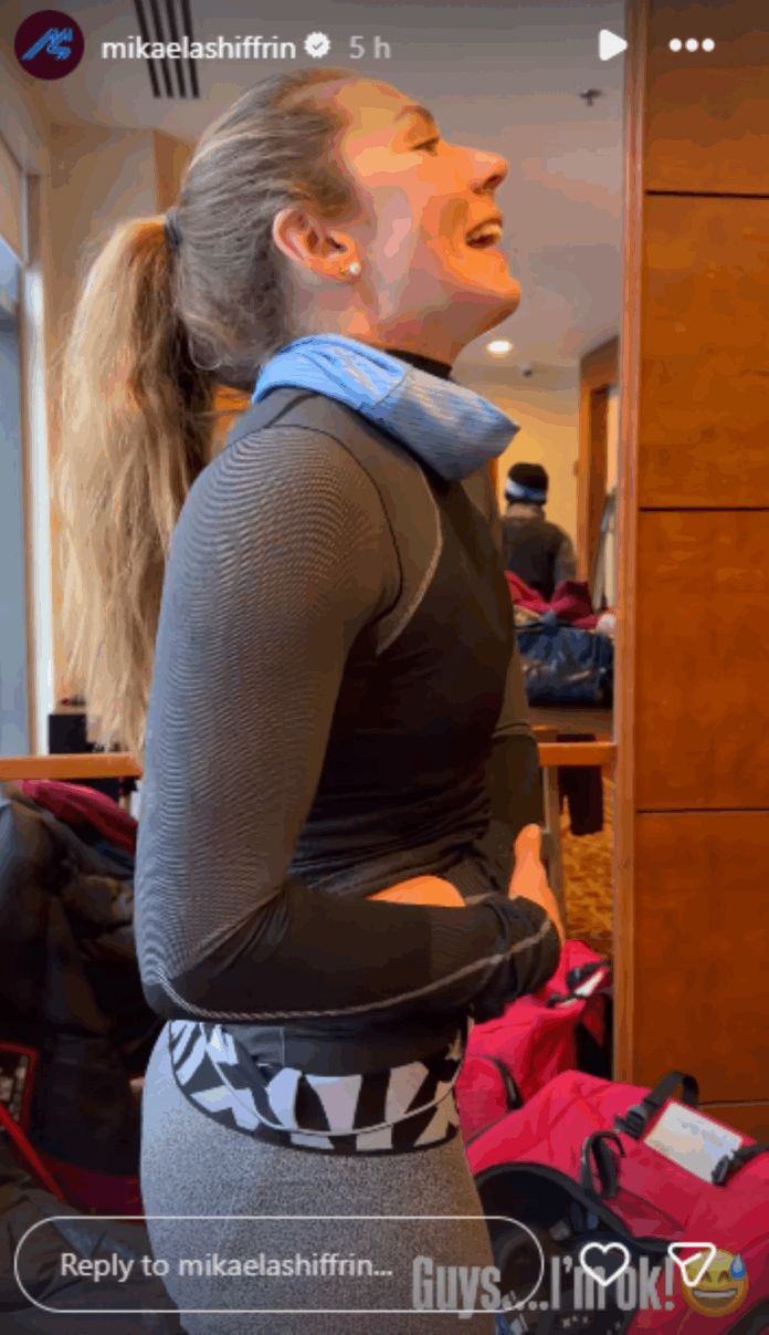 Mikaela Shiffrin Issues Clarification on Injury Concerns During Finish ...