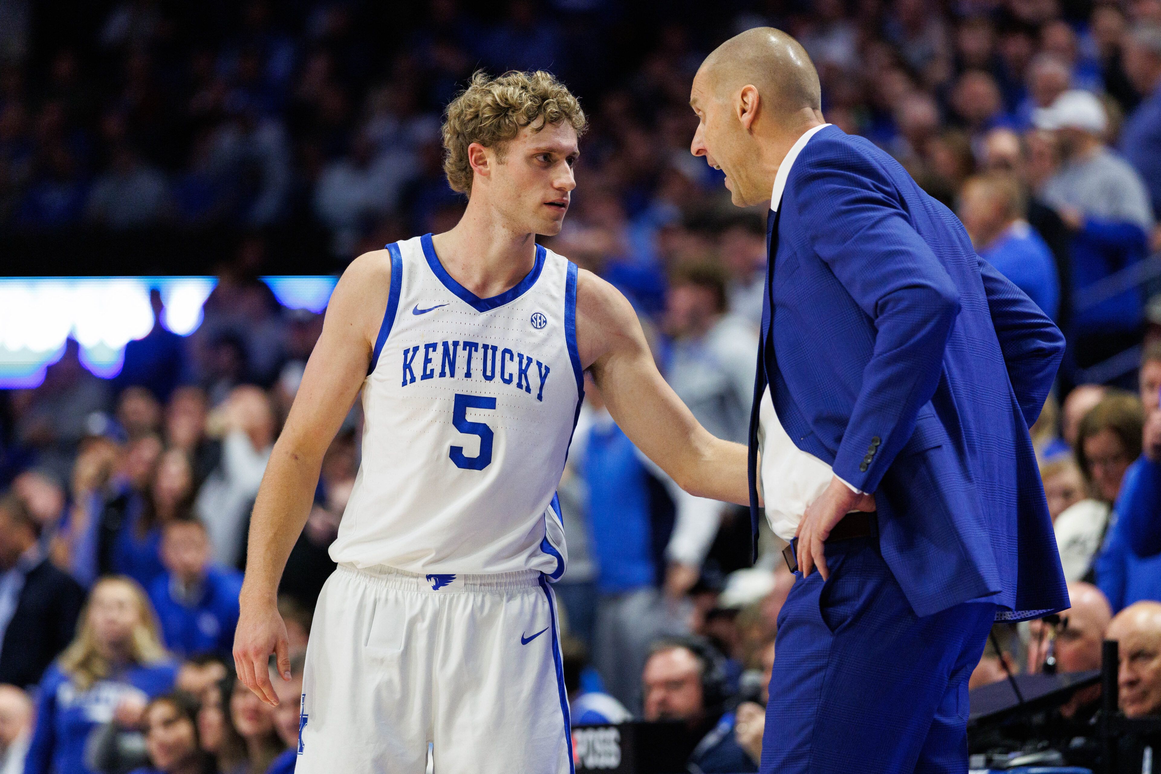 Wildcats Fans Applaud Mark Pope for Dropping ‘Mr. Nice Guy’ Act in Kentucky’s Big NC Central Win