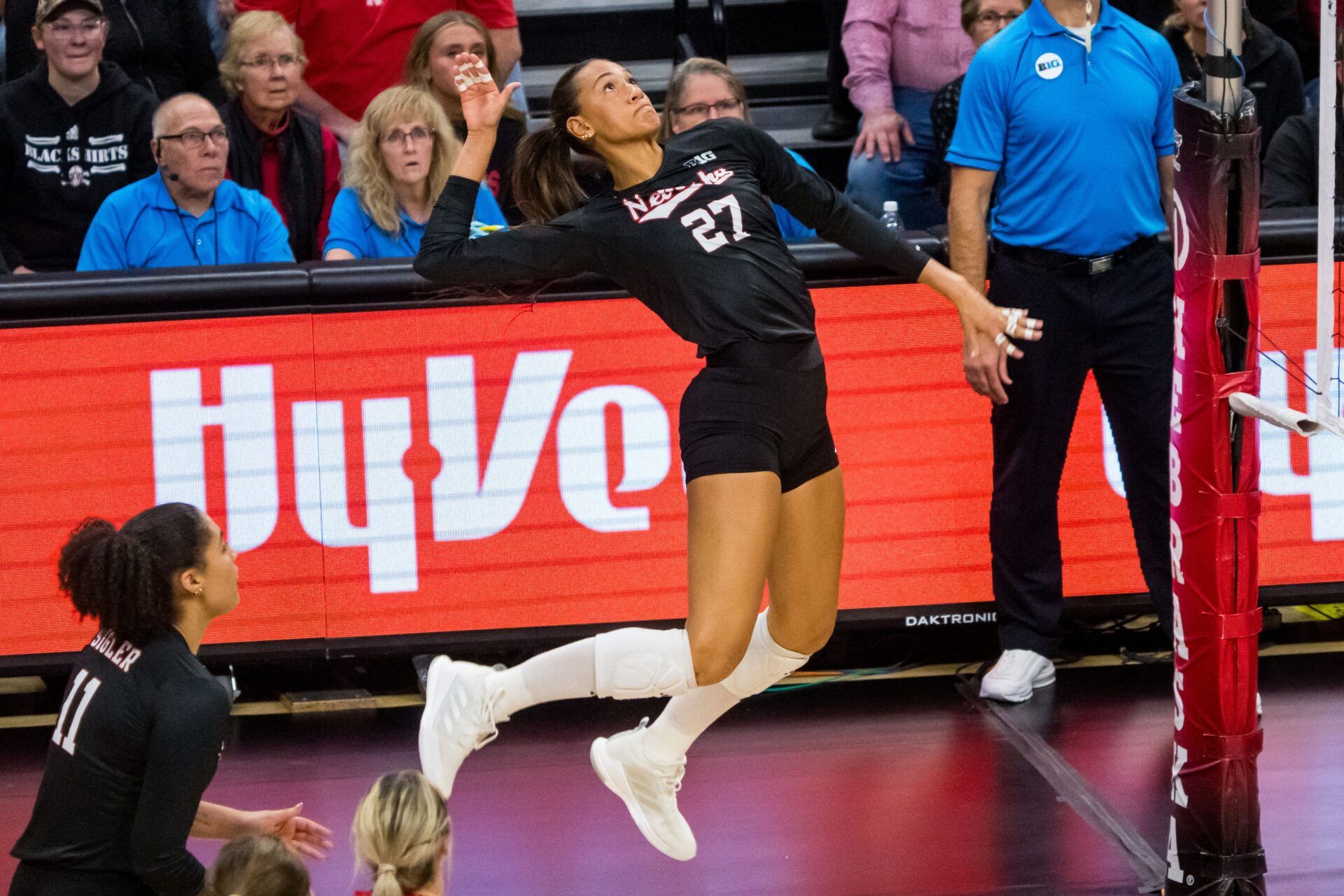 Nebraska Volleyball’s Harper Murray Defends Big Ten Competition After ...