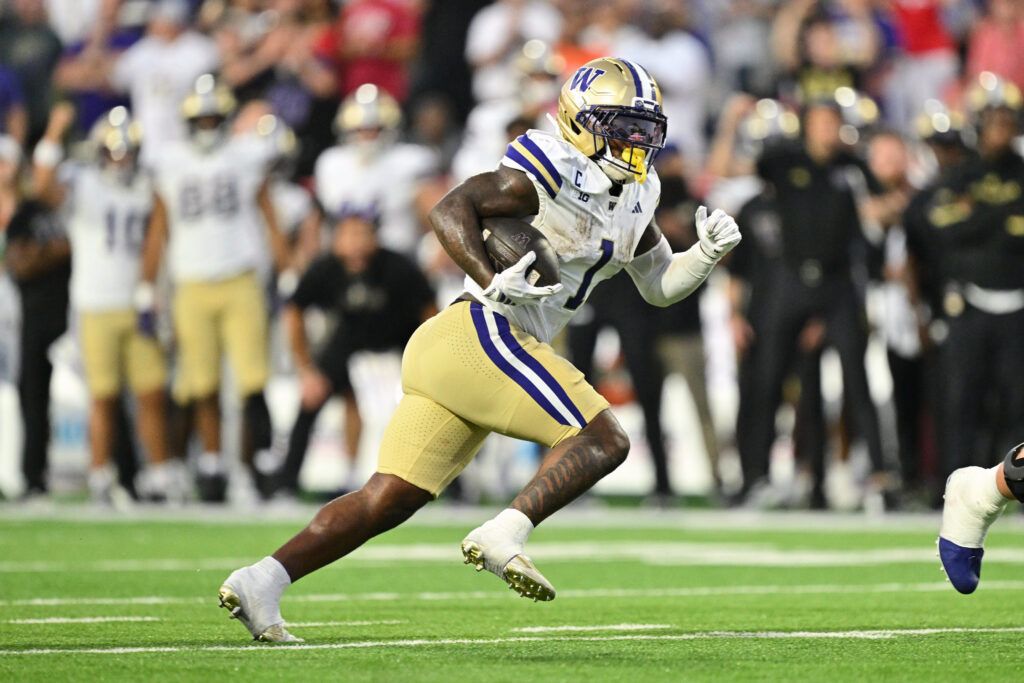 Washington Huskies RB Jonah Coleman Projected To Get Selected by ...