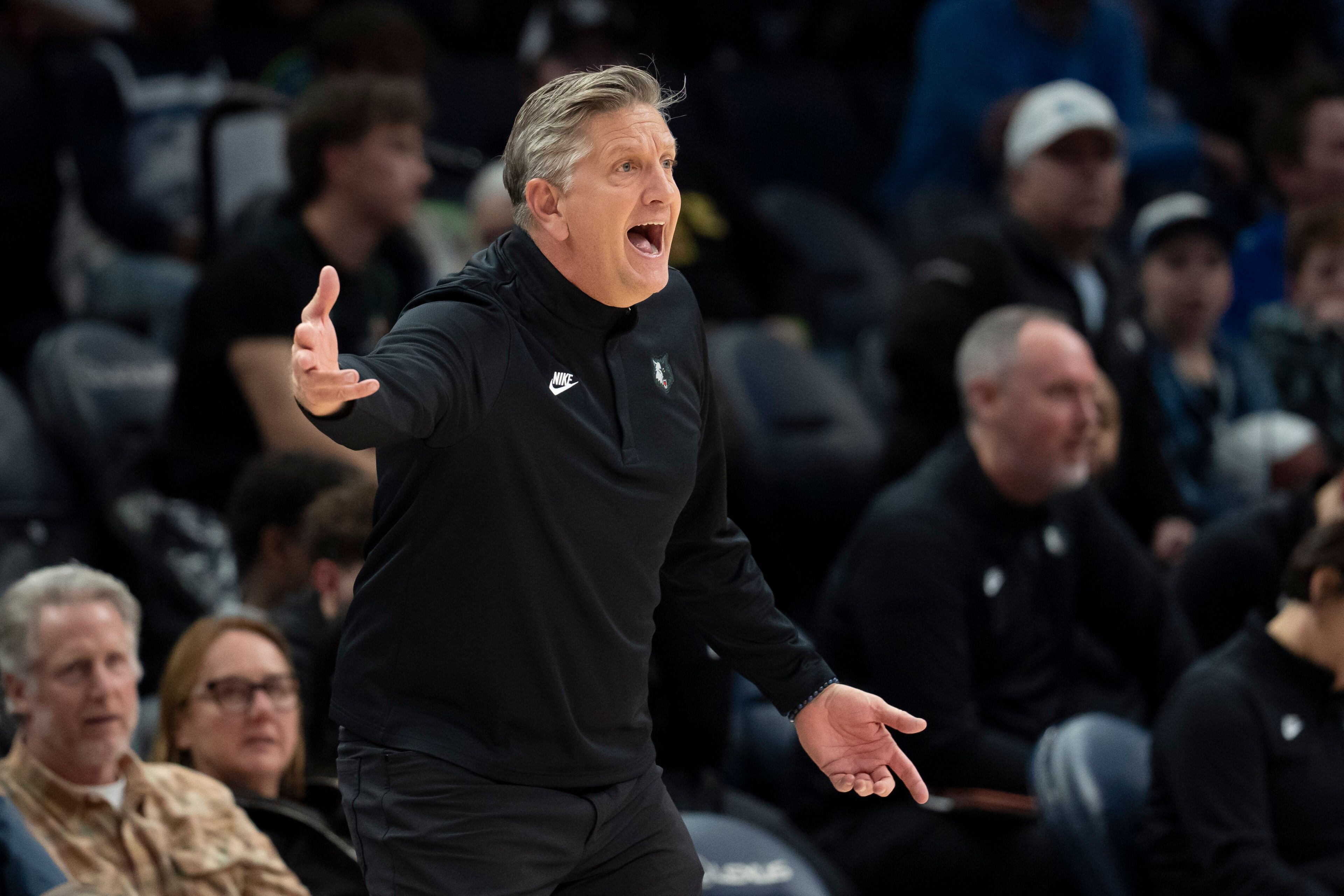 Wolves HC Chris Finch Caught On Hot Mic Dropping F-Bombs at NBA Referee ...