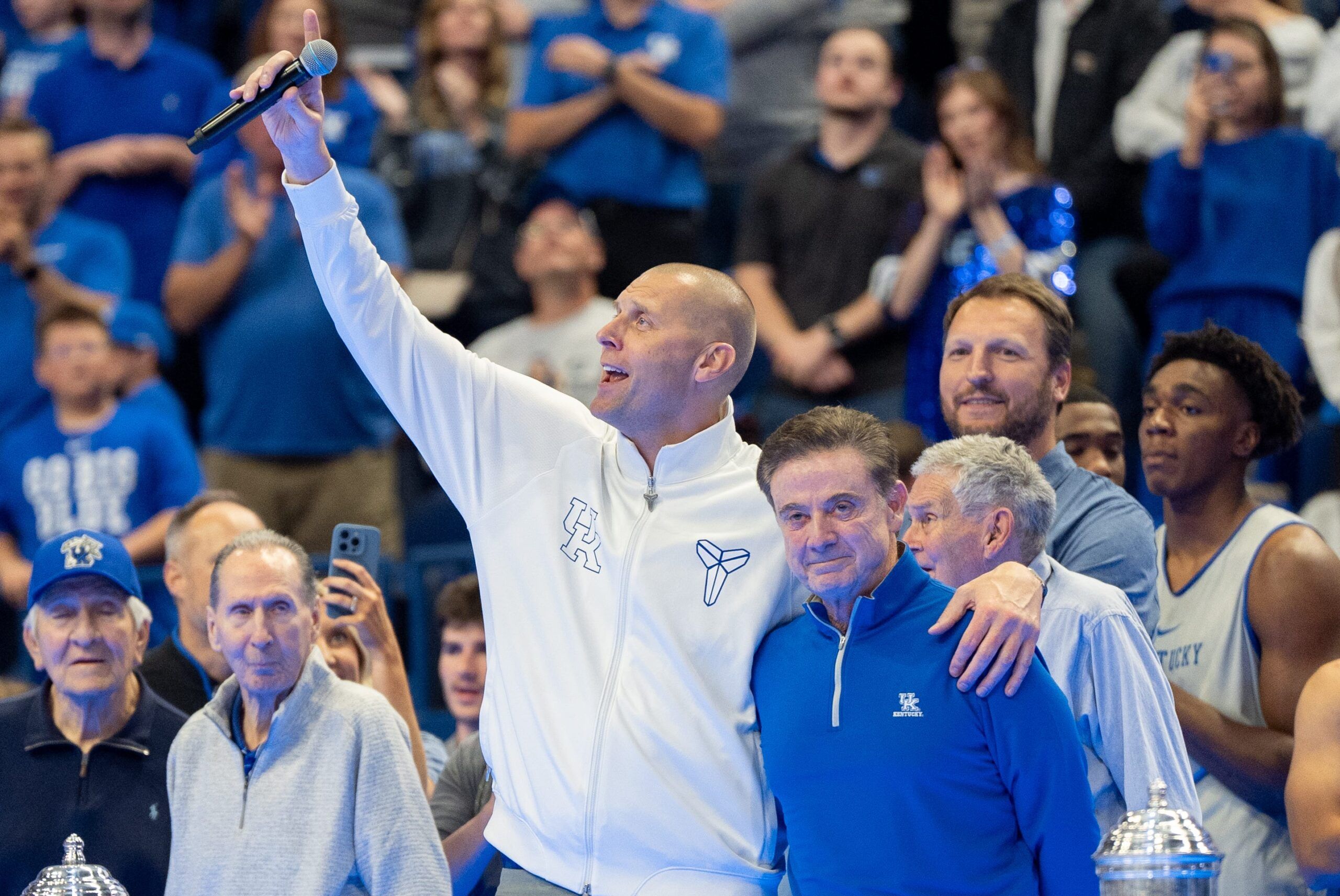 Mark Pope Gets Candid About Rick Pitino Phone Call, Talks Balancing ...