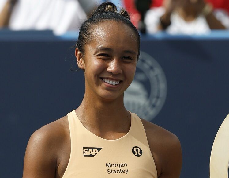 Leylah Fernandez Is Having Fun at Practice Sessions With Her Team As ...