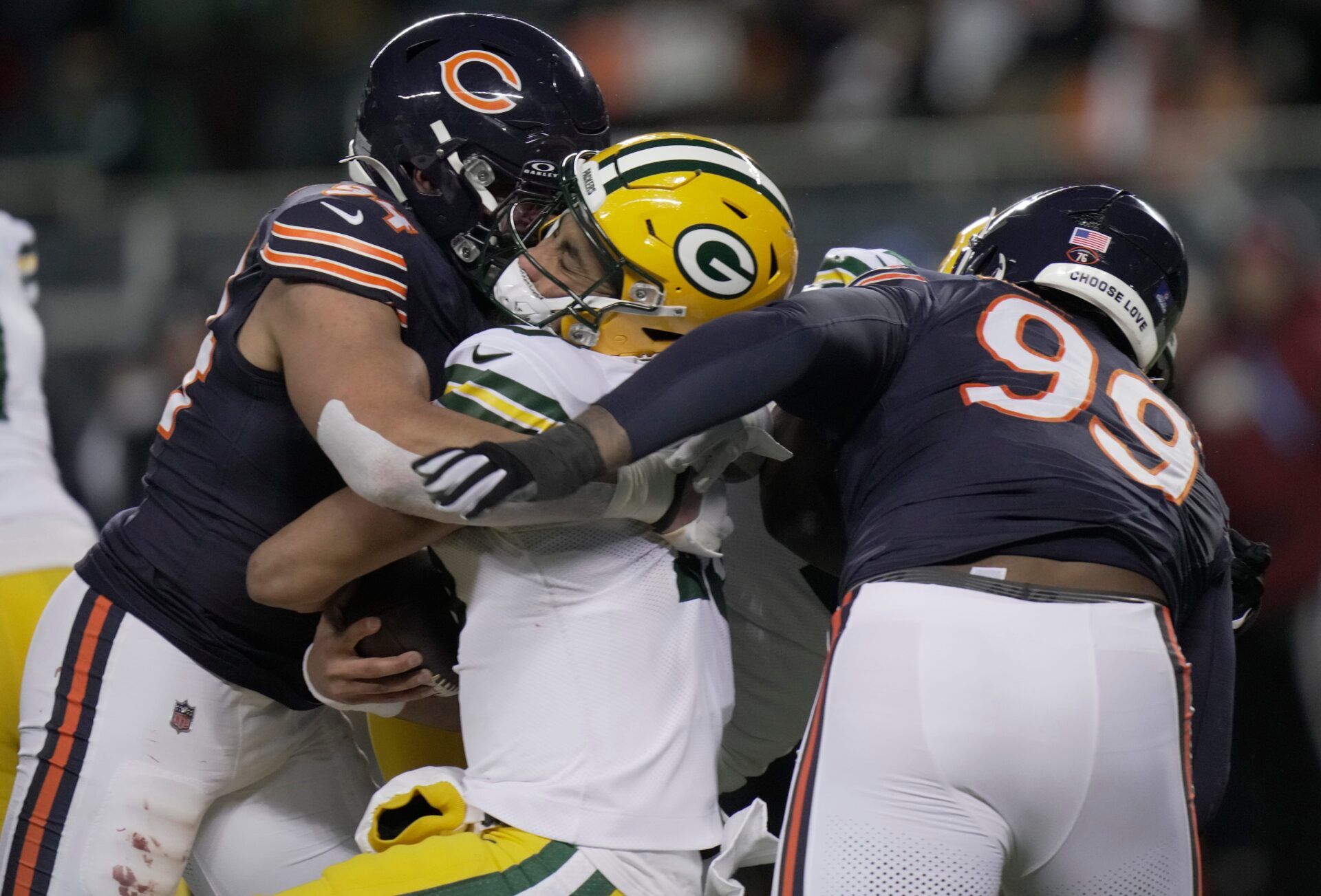 NFL Fans Label Bears DE Austin Booker the ‘Dirtiest Player in the ...