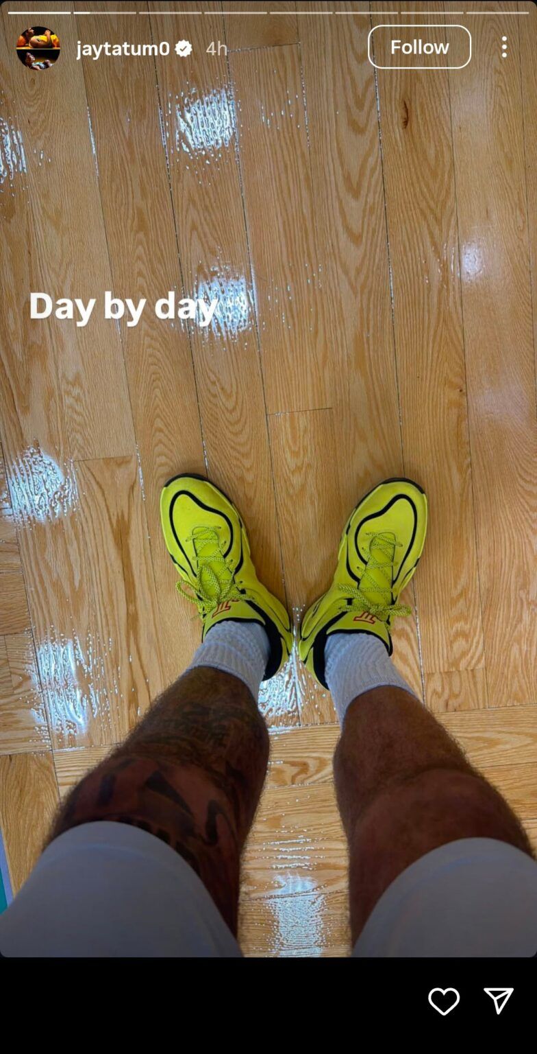 Celtics Star Jayson Tatum Drops Cryptic Update on Achilles Injury Ahead ...