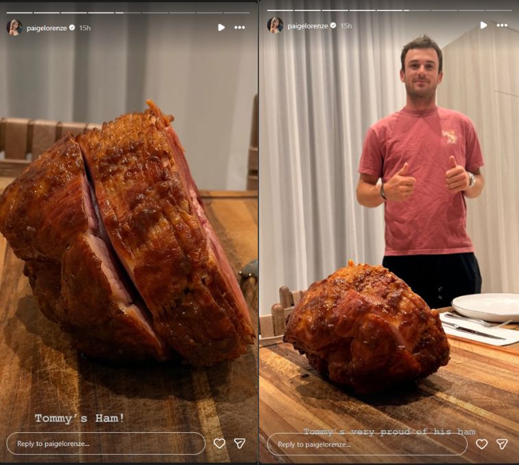 Tommy Paul’s Fiancée Shows Off His Cooking Skills on Christmas