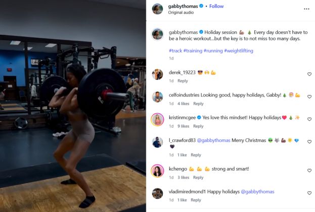 Olympic Track Star Gabby Thomas Sends a Clear Message on Training ...