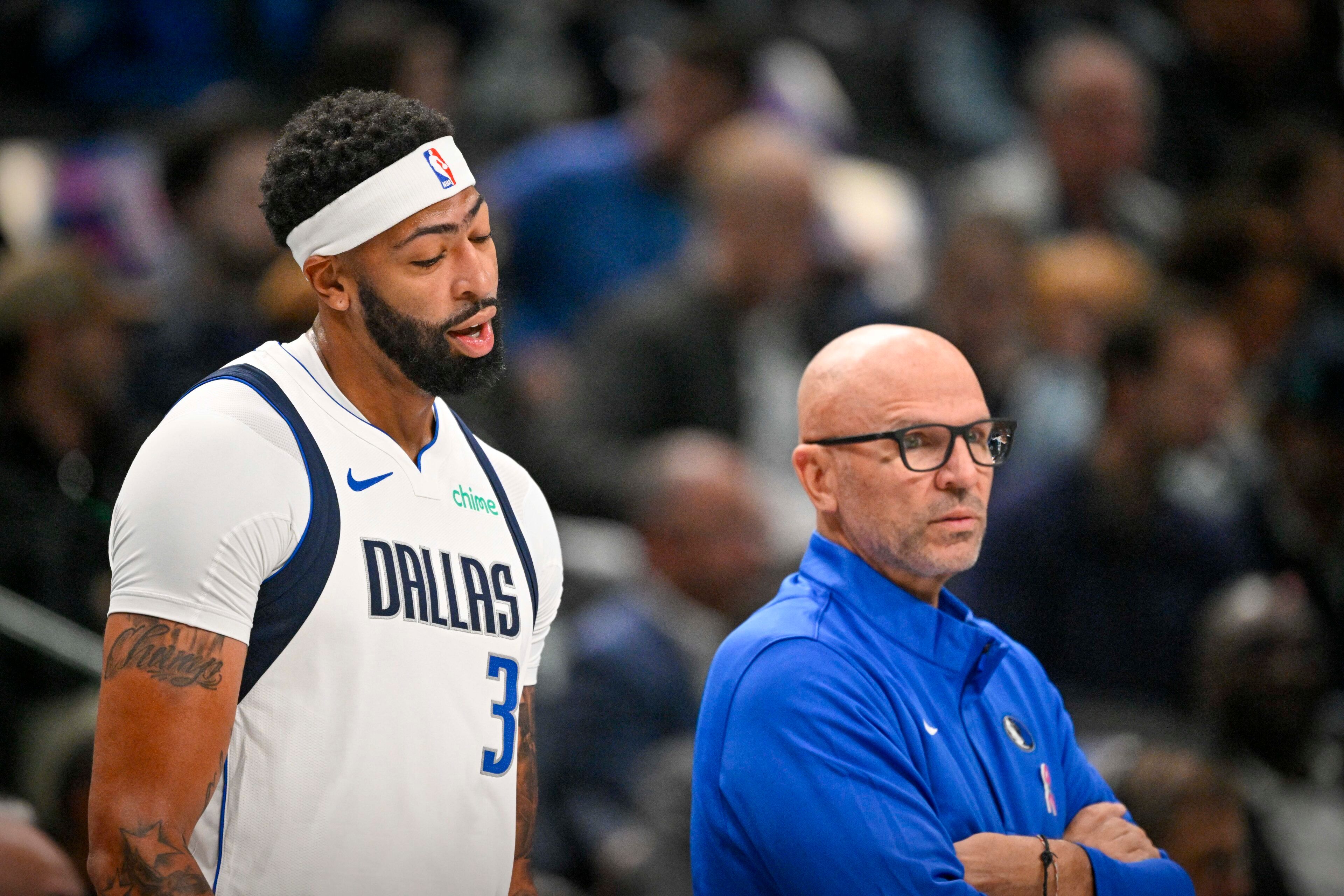 Mavericks HC Jason Kidd Reveals Worrisome Update On Anthony Davis ...