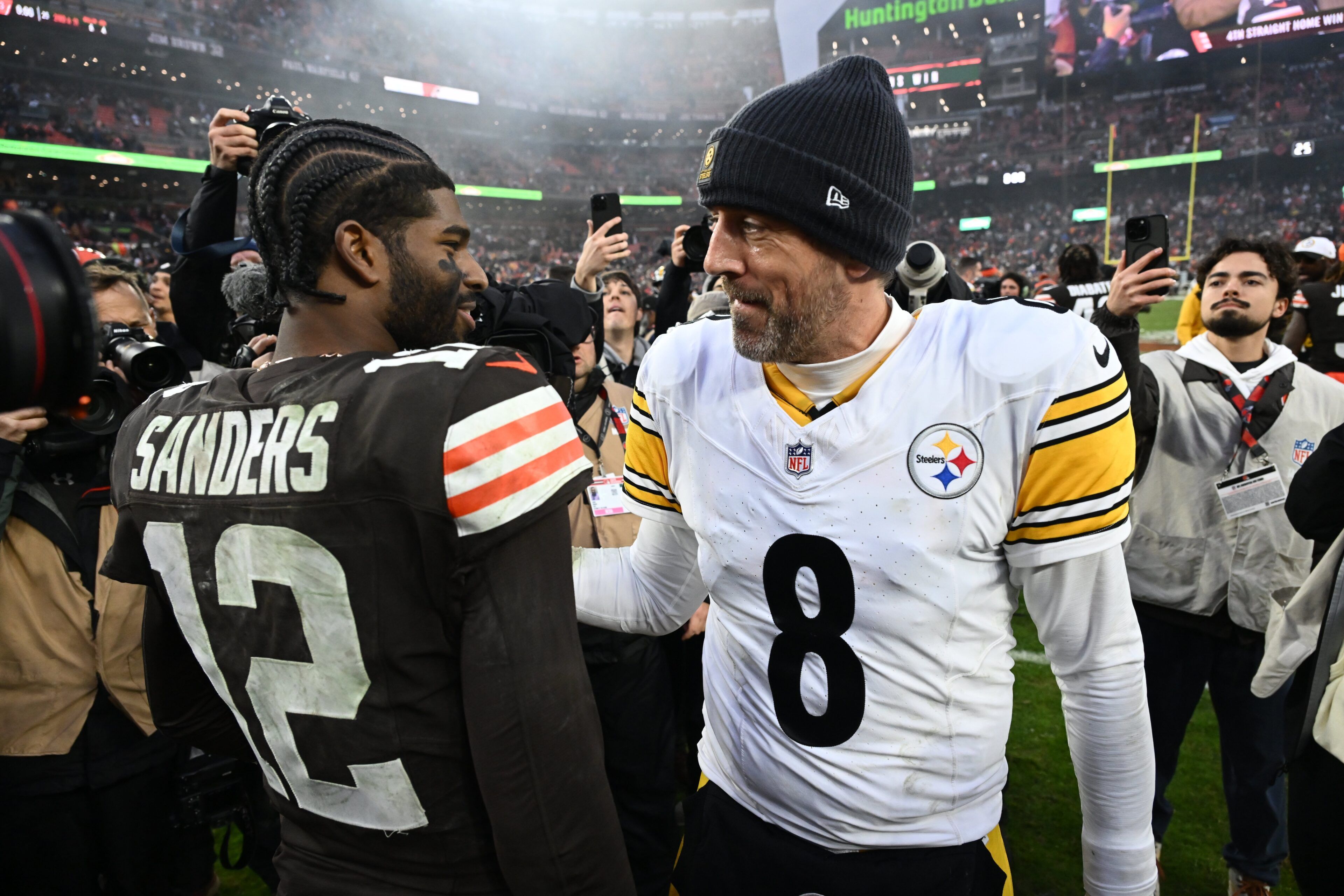 Aaron Rodgers, Mike Tomlin Show Support for Shedeur Sanders After ...