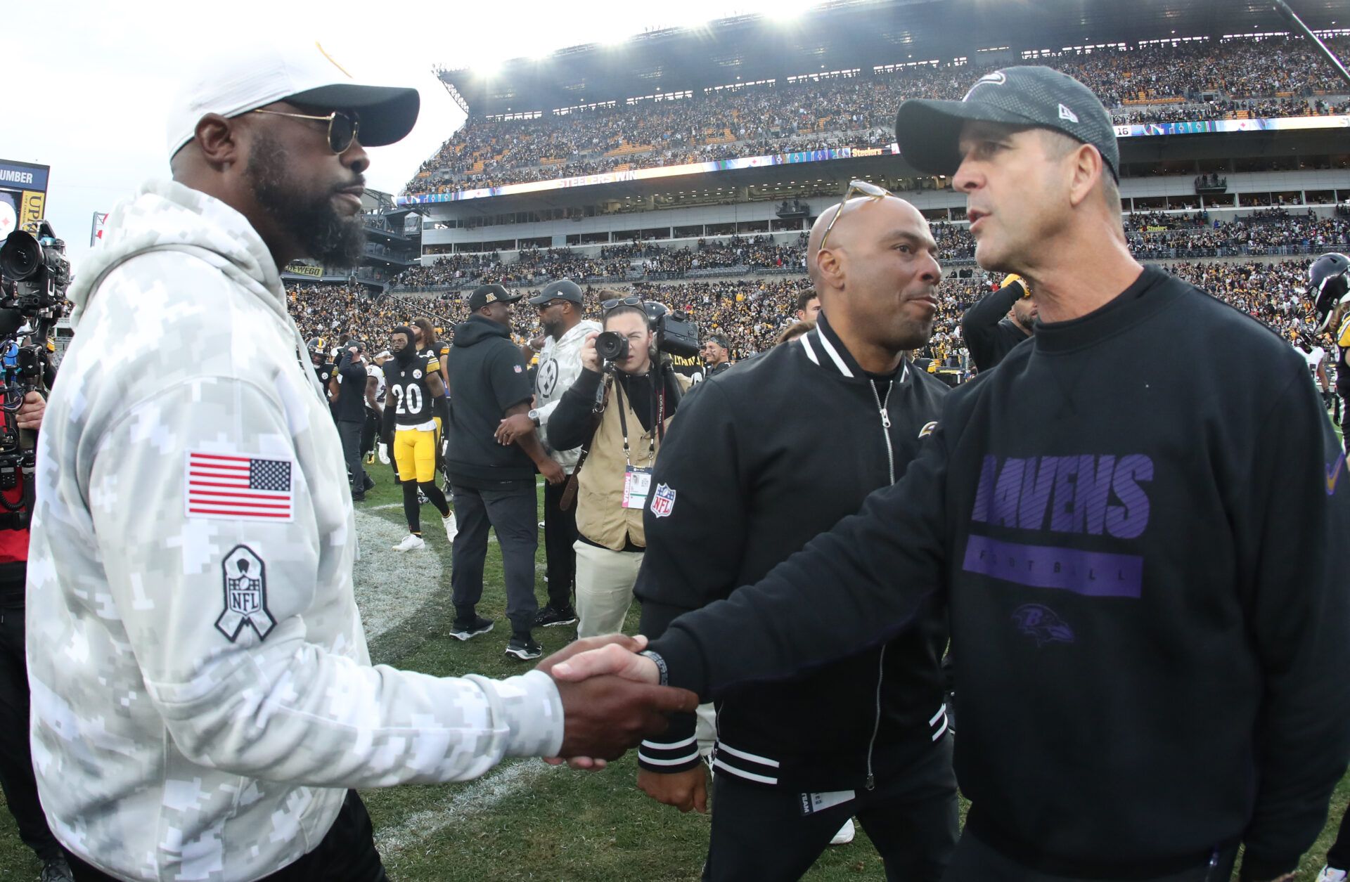 Ravens HC John Harbaugh Weighs In on His and Mike Tomlin’s ‘Job ...