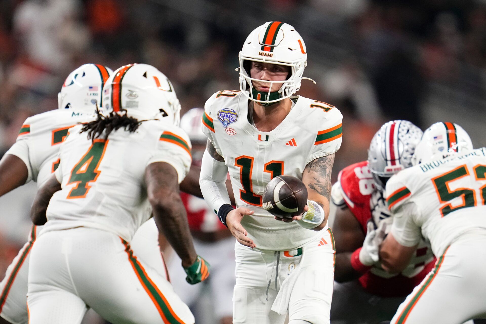 Miami Upsets Ohio State as 5 Sack Showing Silences the Buckeyes