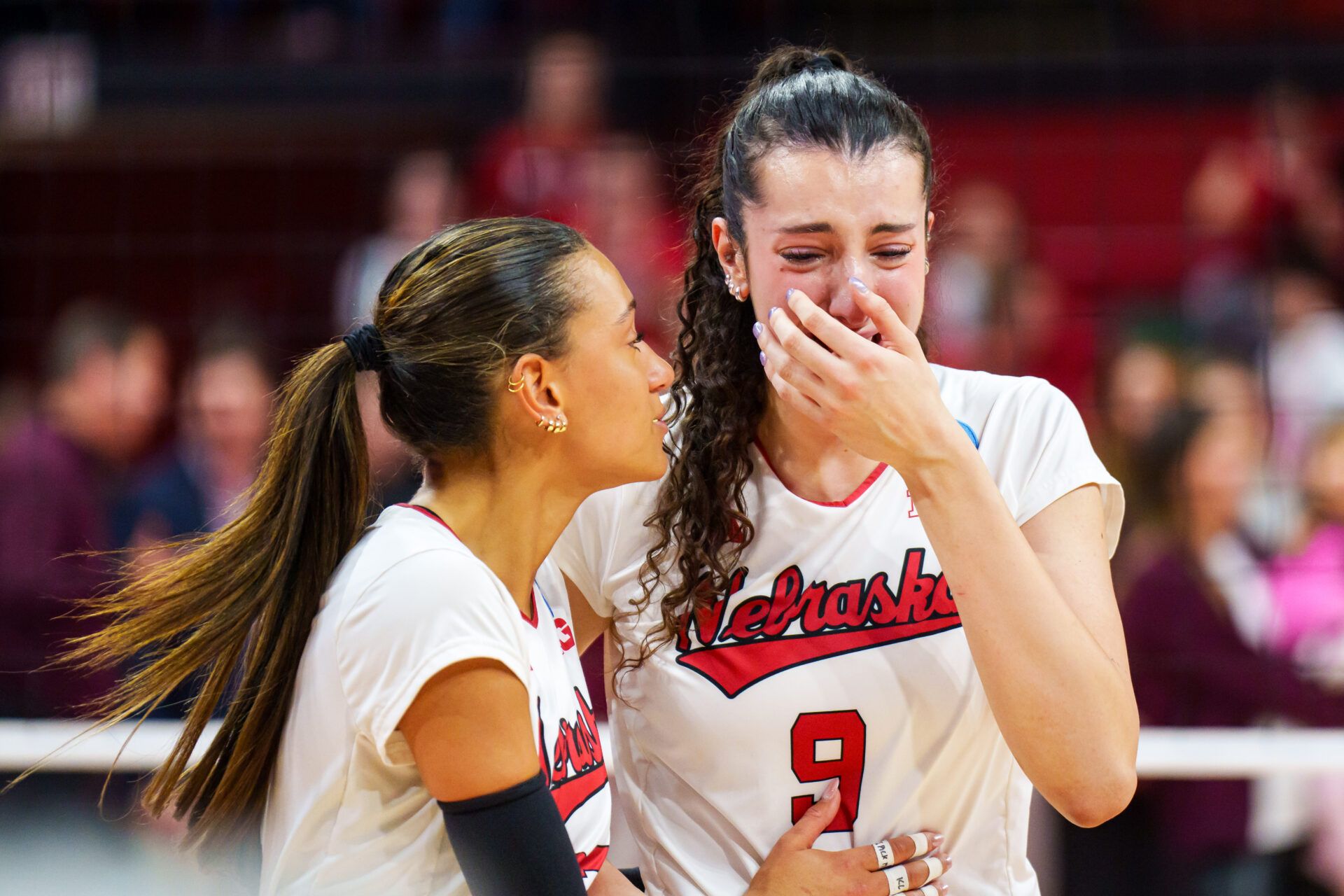 Virginia Adriano Sends Emotional Message to Nebraska Volleyball Team as ...