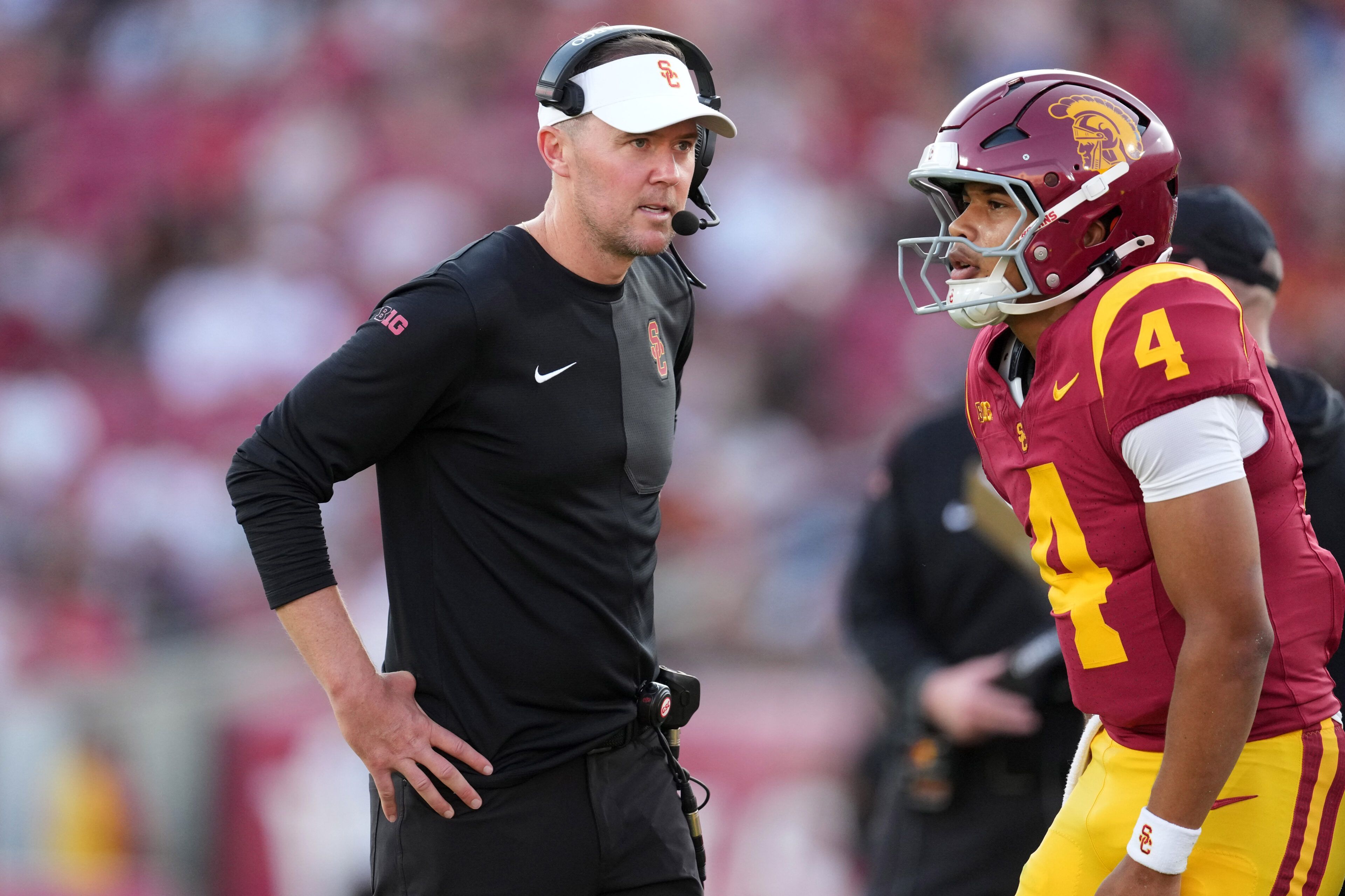 USC QB Husan Longstreet Eyes Transfer Portal Exit as Lincoln Riley's QB ...