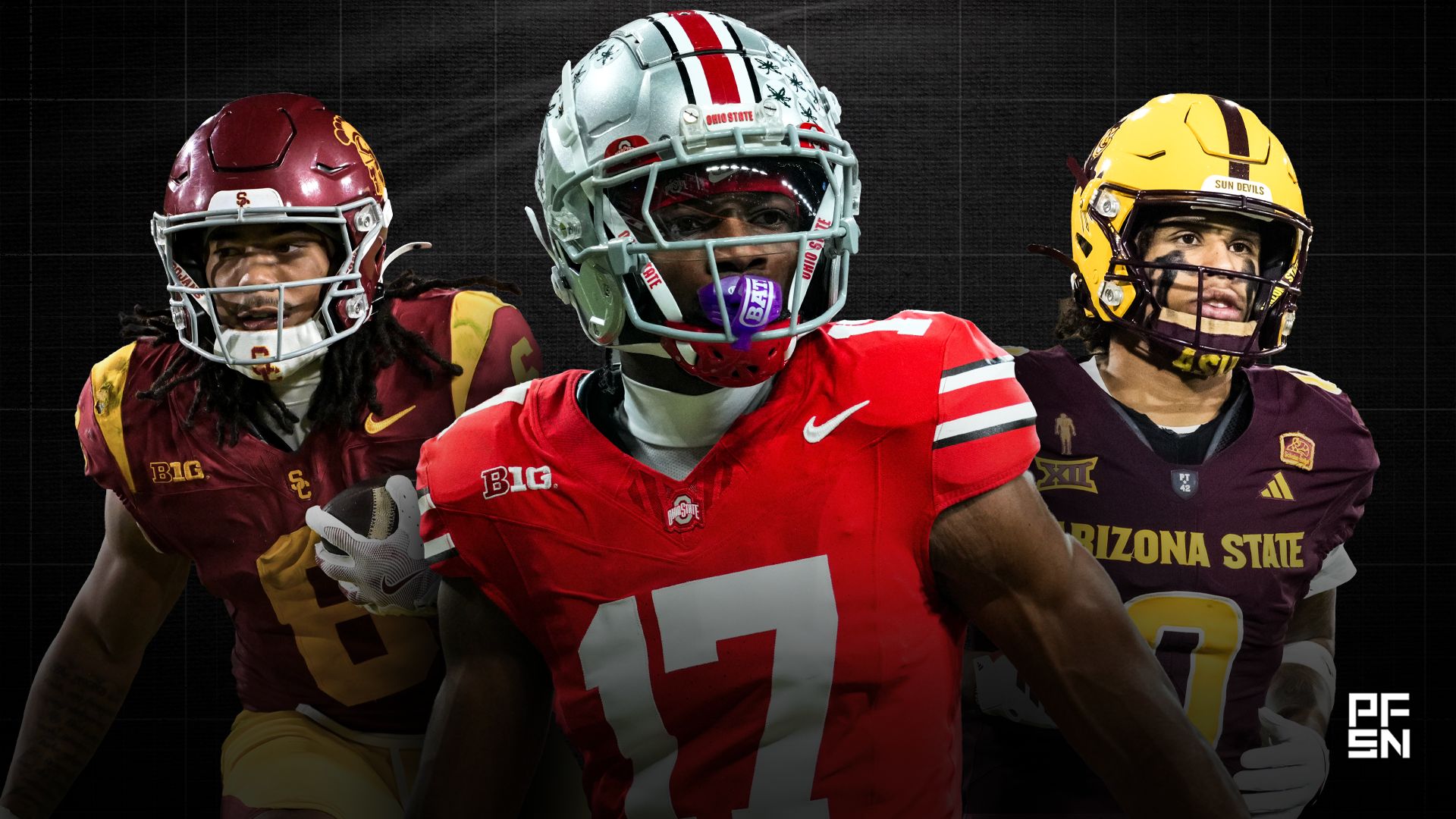 Top 10 2026 NFL Draft WR Rankings: Jordyn Tyson, Carnell Tate, Makai ...