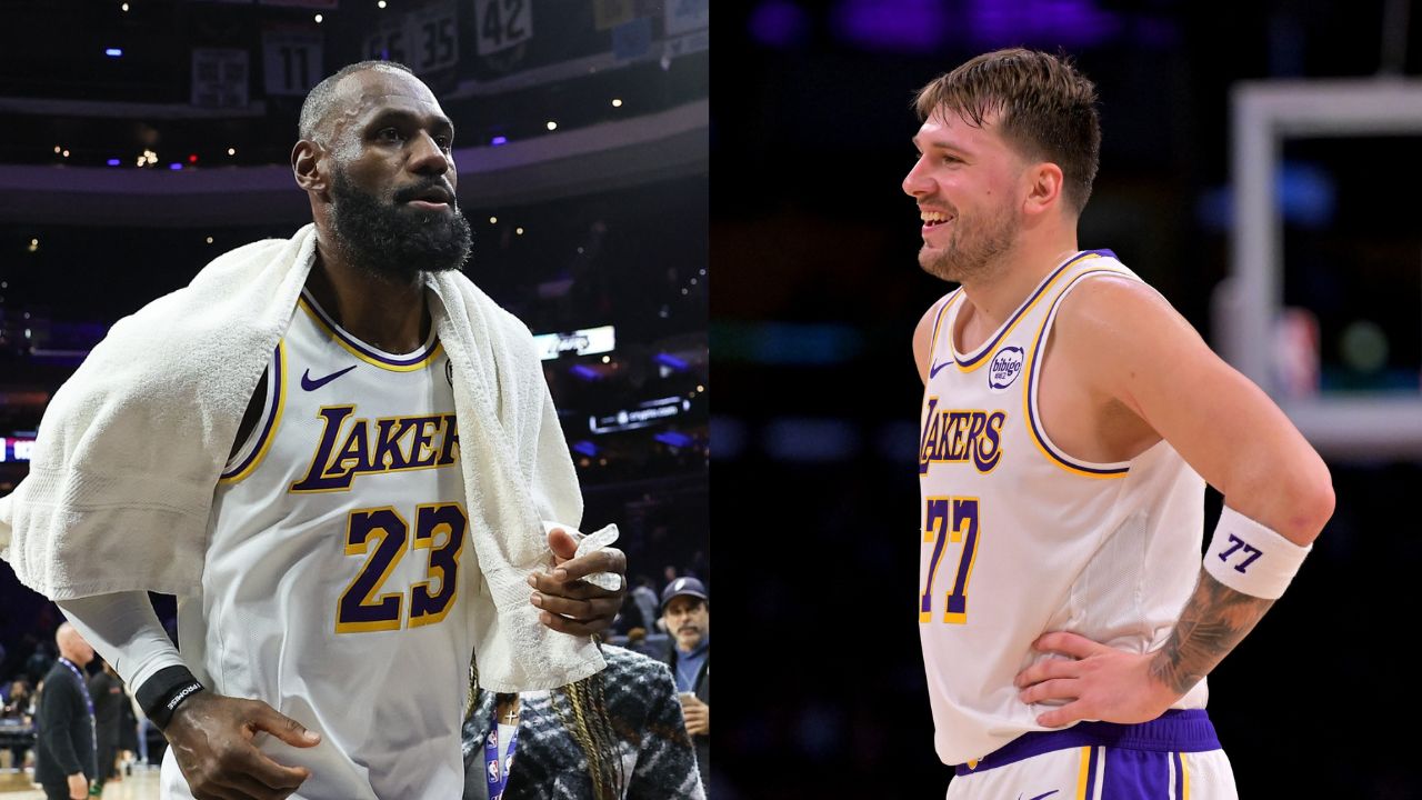 LeBron James Makes Feelings Clear on His Fit With Lakers Co-Star Luka ...