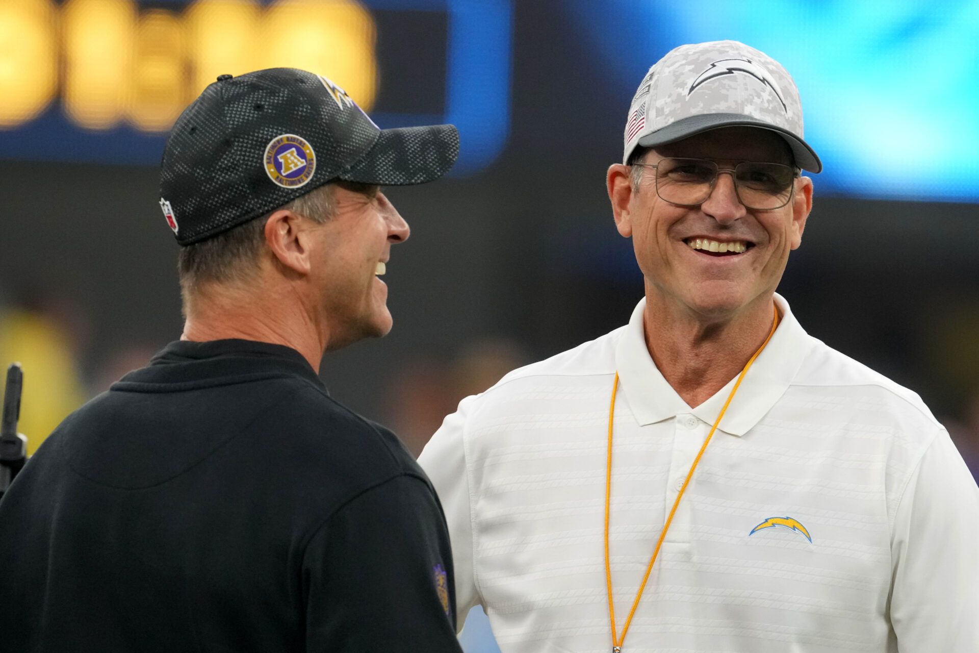 Chargers HC Jim Harbaugh Breaks Silence on the Ravens Firing His ...