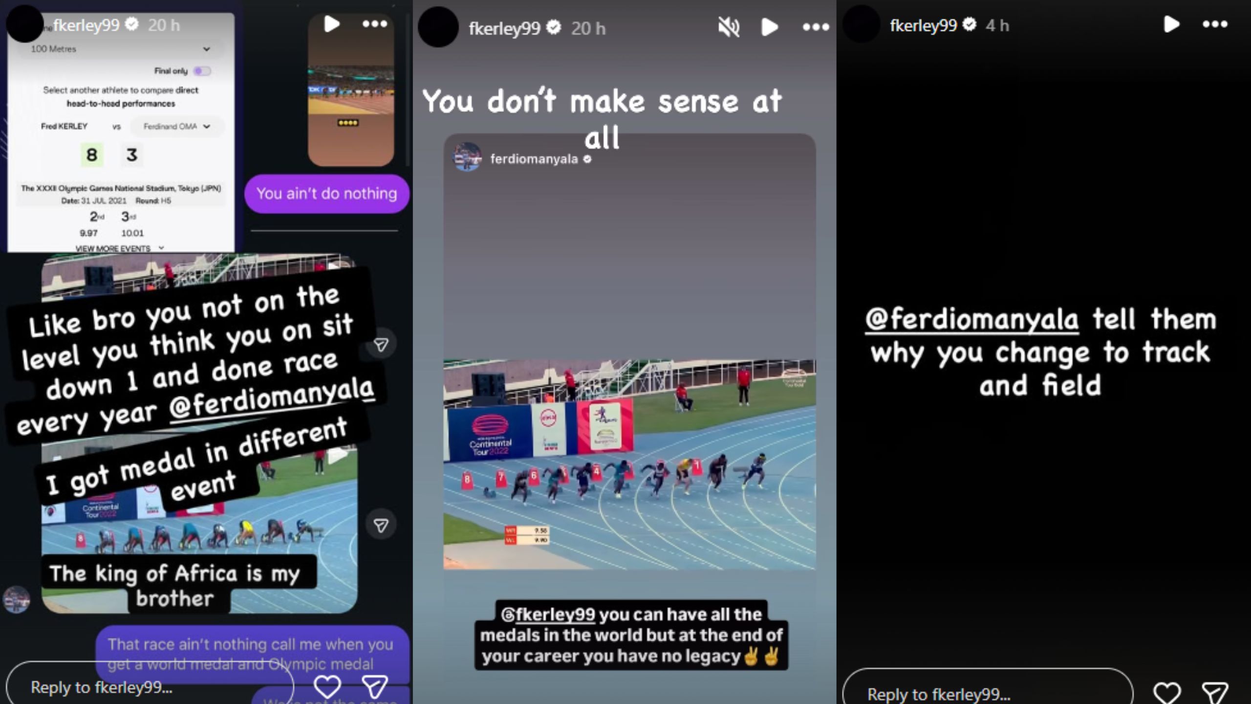 Fresh Controversy Brews Between Olympic Medalist Fred Kerley And ...