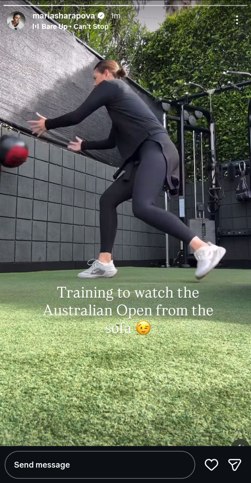 Maria Sharapova Amusingly Reveals Why She’s Training Ahead of ...