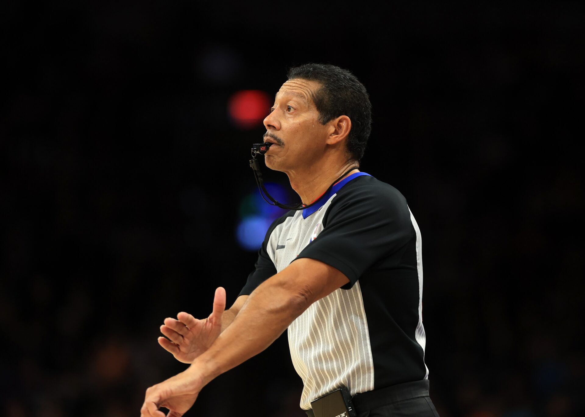 WATCH: NBA Referee Bill Kennedy Leaves Magic-76ers Game in Wheelchair ...