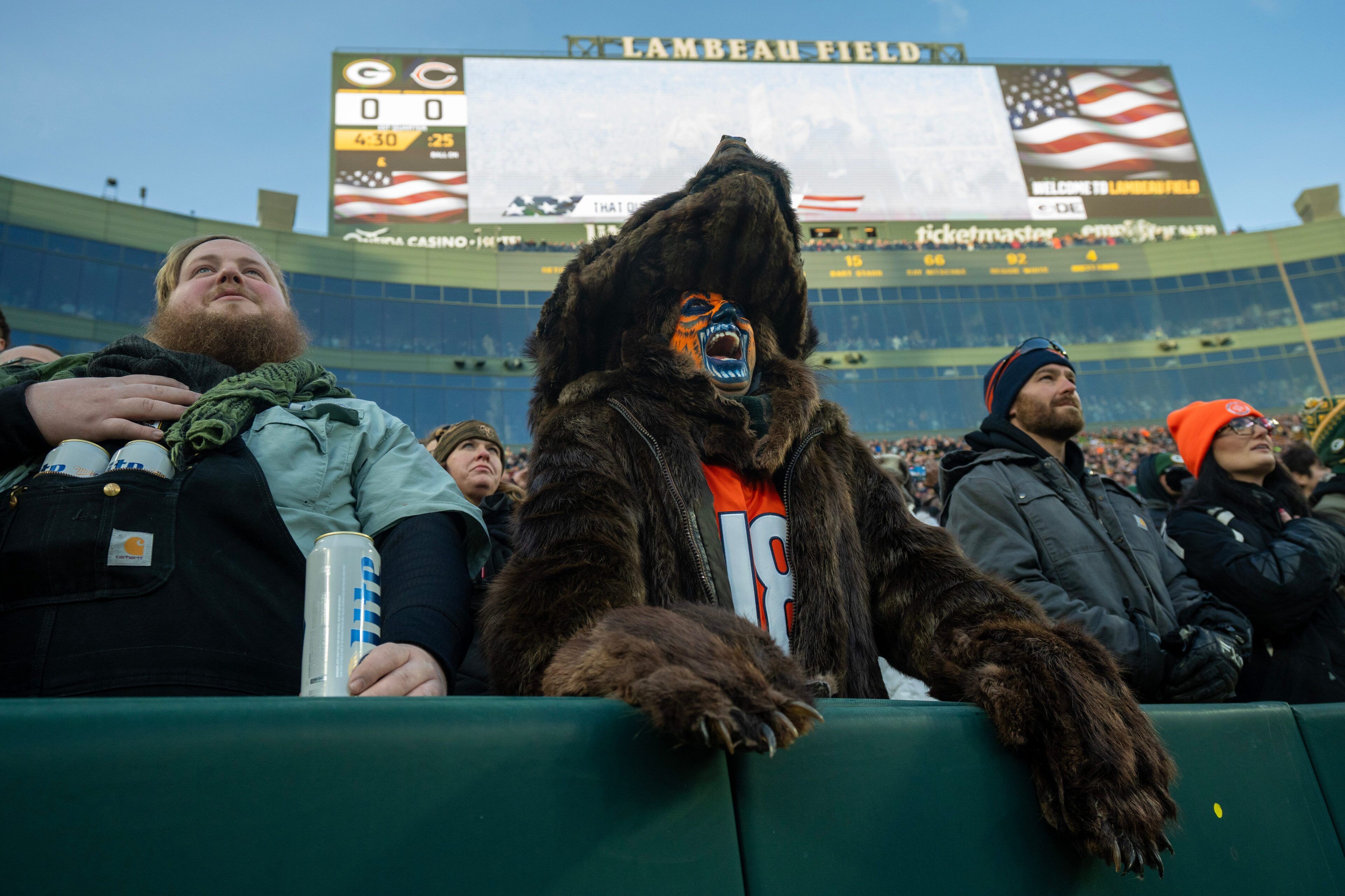 WATCH: Bears Fan Goes Viral for Taunting the Packers With Epic Cheese ...